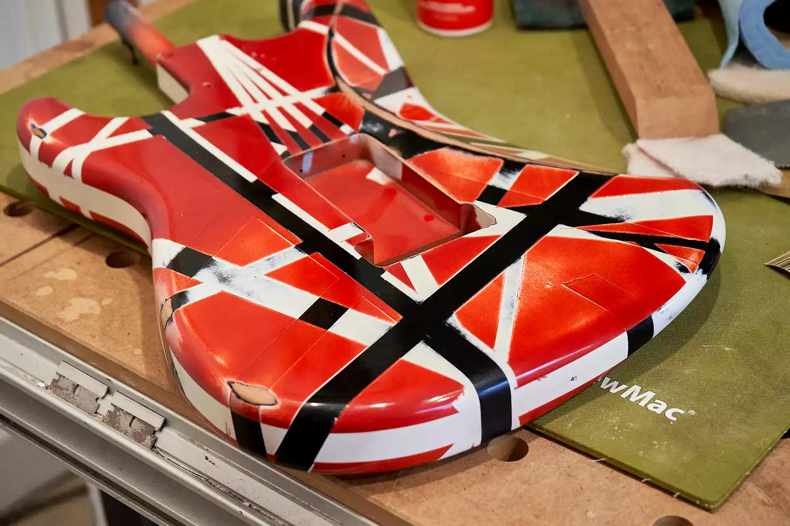 How to Paint a Frankenstrat - StewMac