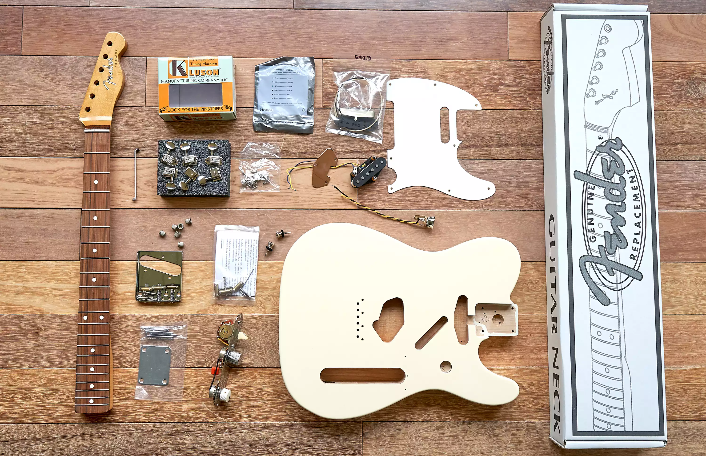 How to Build a Partscaster - StewMac