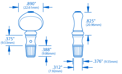Friction 5th String Peg - StewMac