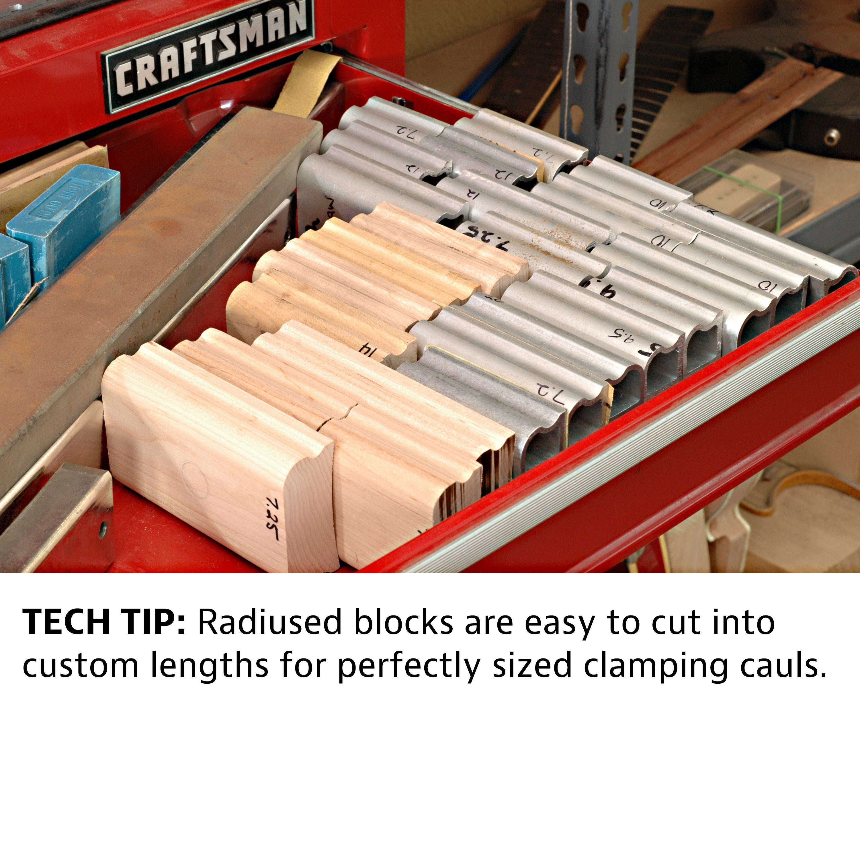 8" Radius Blocks Essential Set, Set of 5 - StewMac