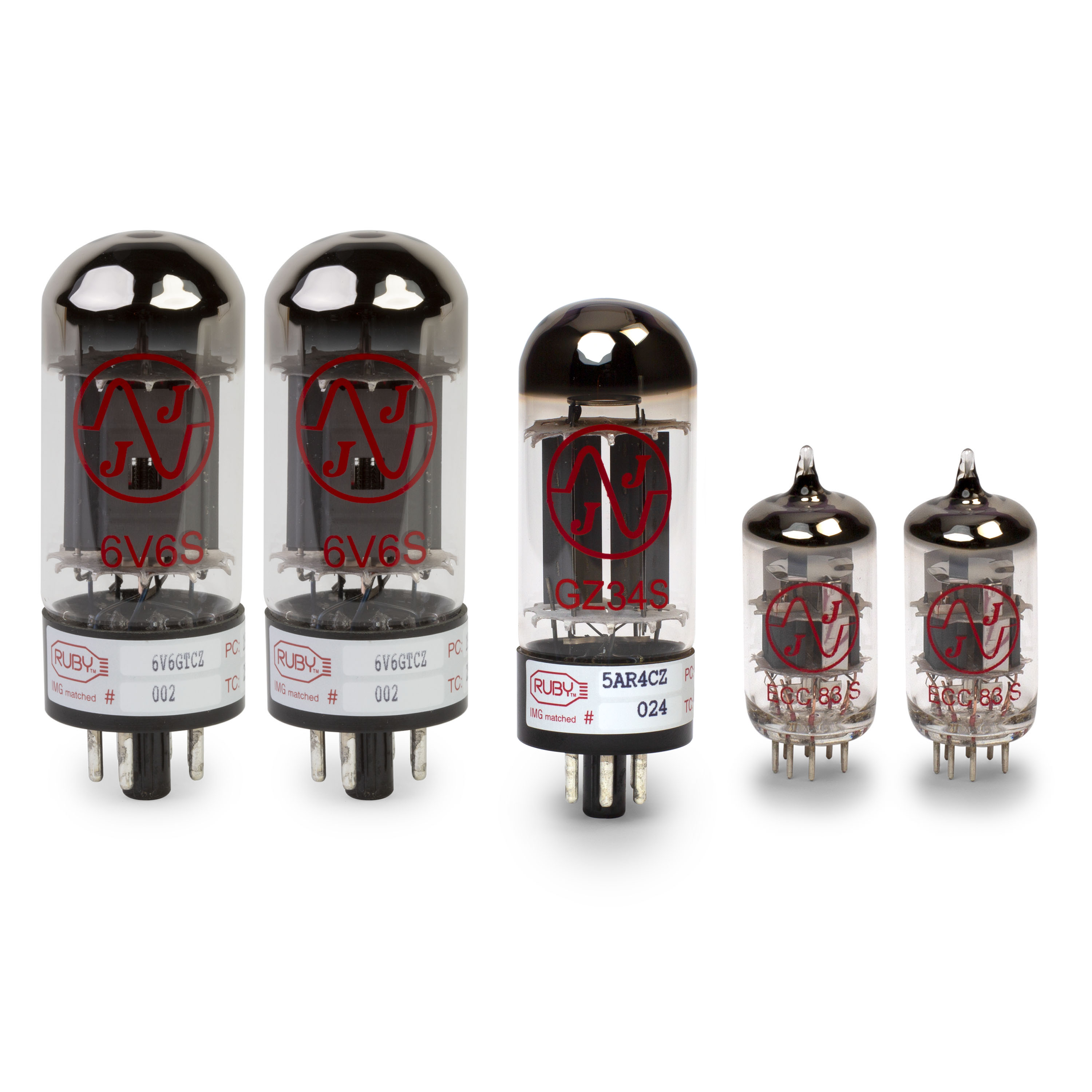 Fender Princeton Tube Set with Matched Power Tubes - StewMac