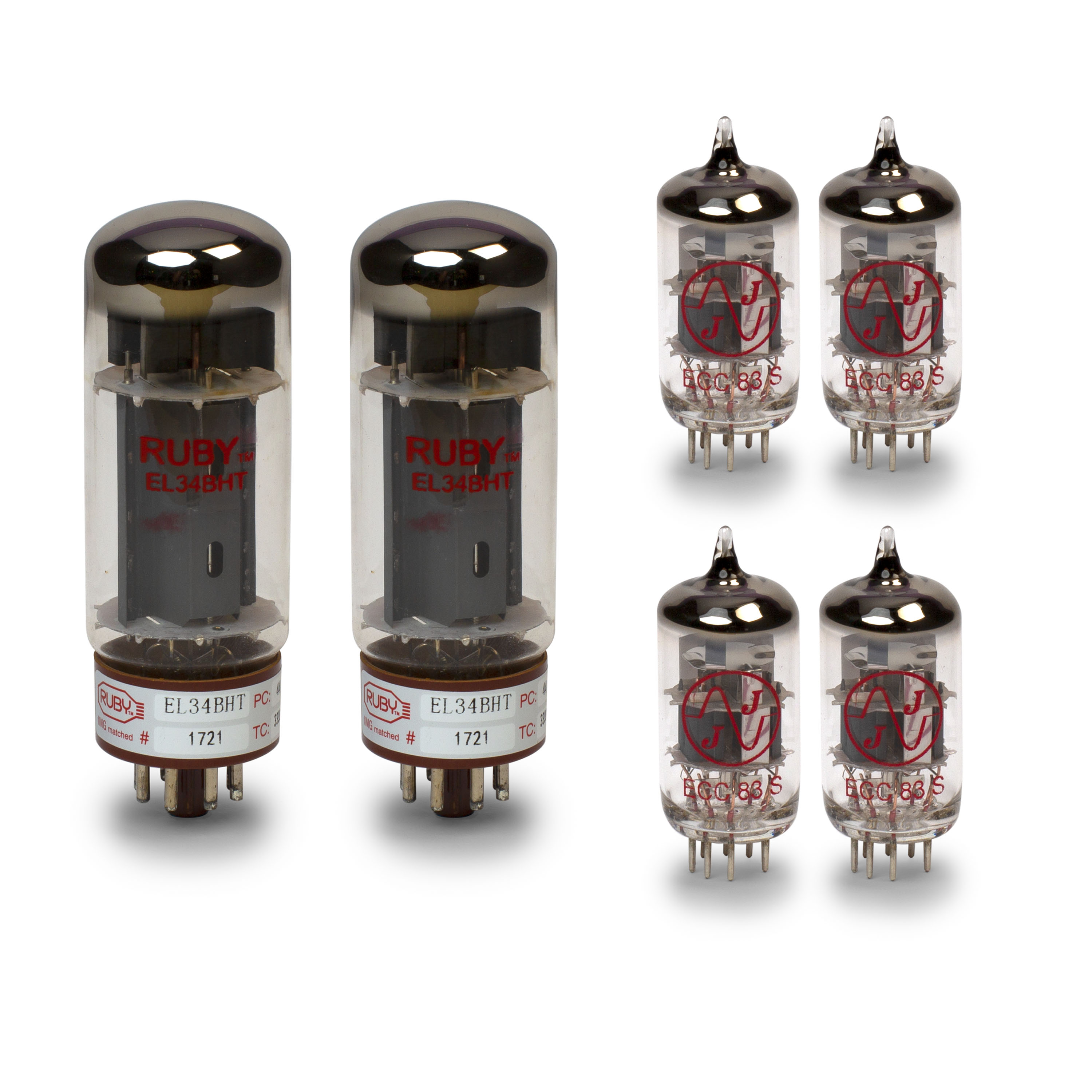 Marshall DSL 40C Tube Set with Matched Power Tubes - StewMac