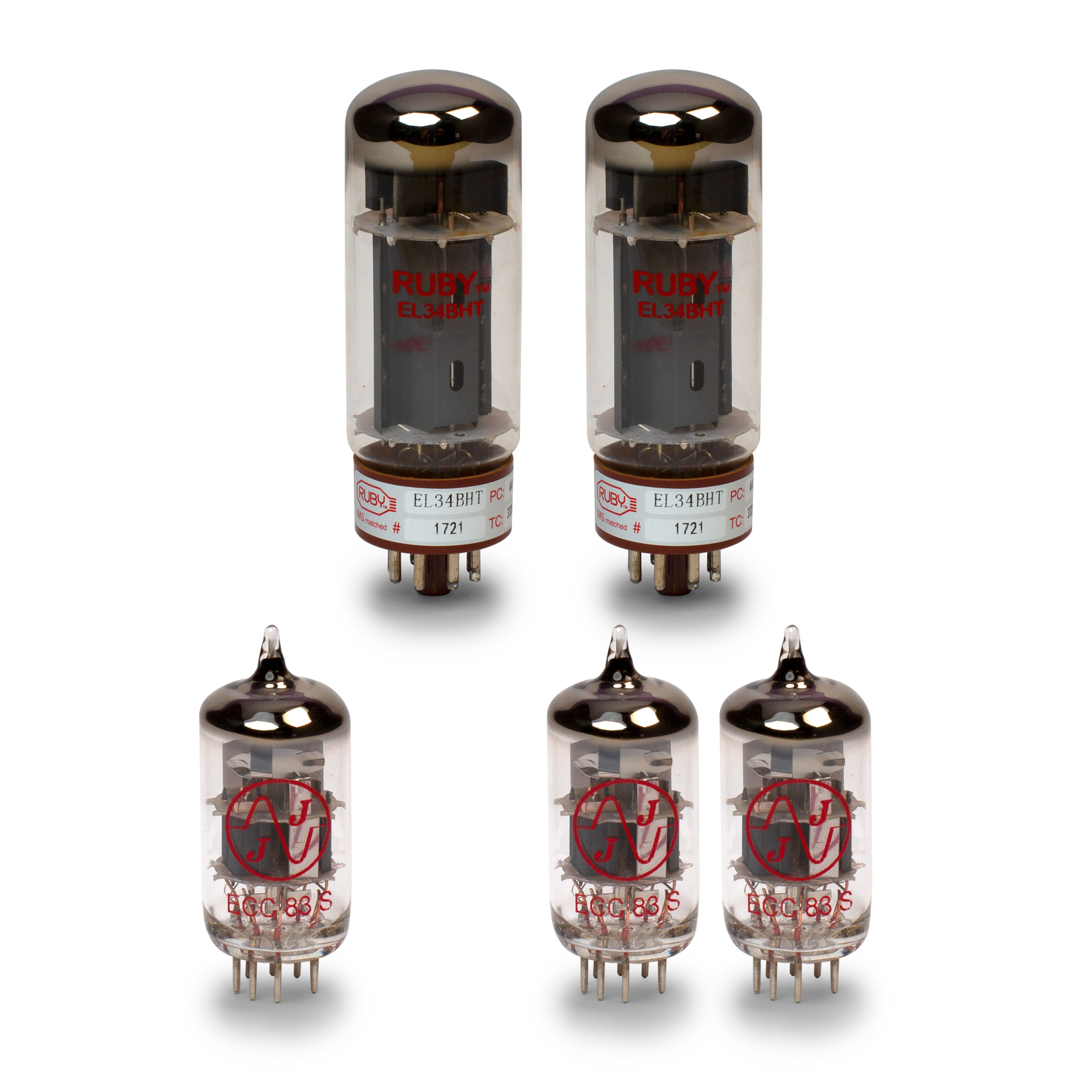 Marshall JCM 800 2204 (50 Watt) Tube Set with Matched Power Tubes - StewMac