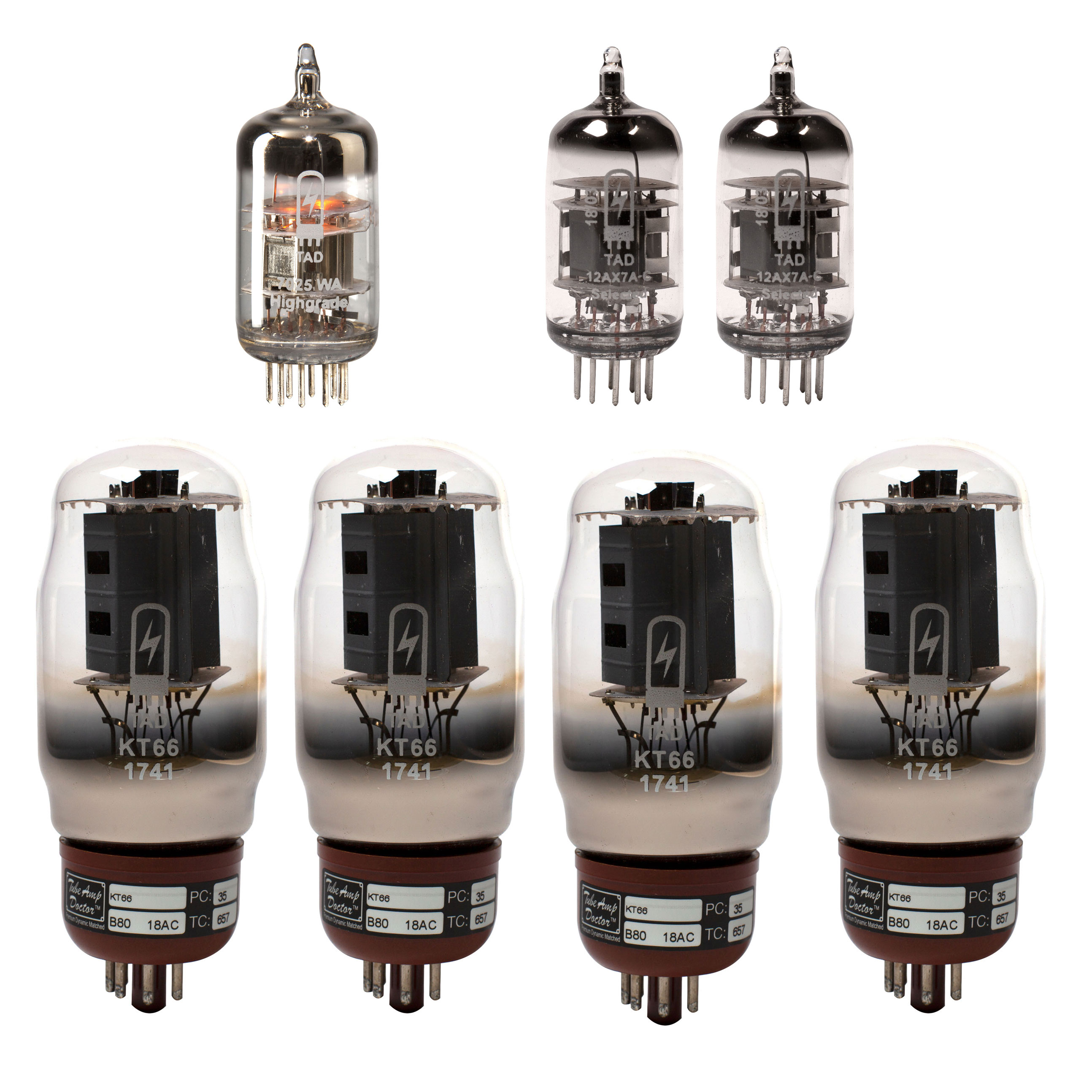 Marshall JTM45 TAD Tube Set with Matched Power Tubes - StewMac