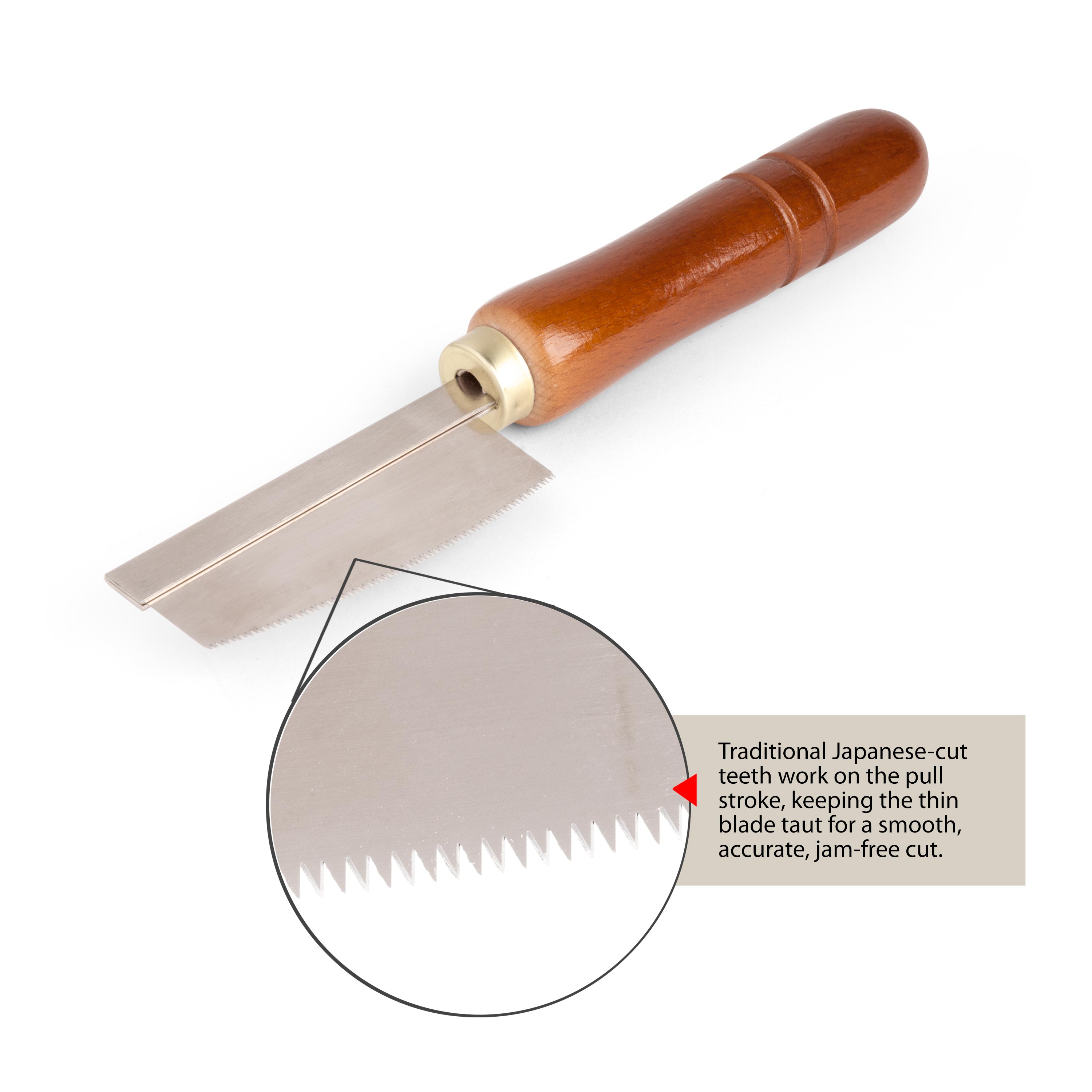 Japanese Curved-edge Mini Saw - StewMac