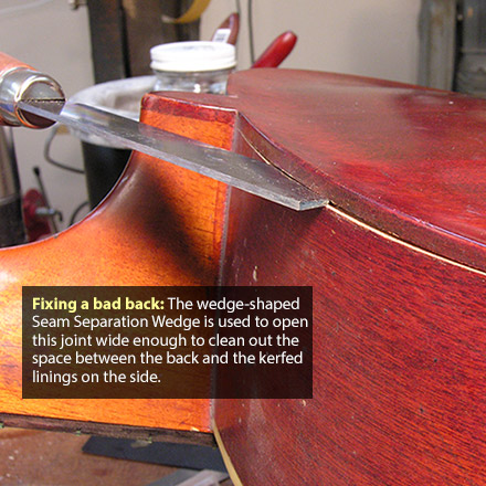 StewMac Seam Separation Wedge - StewMac