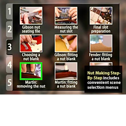 Dan Erlewine's Nut Making Step-By-Step - StewMac