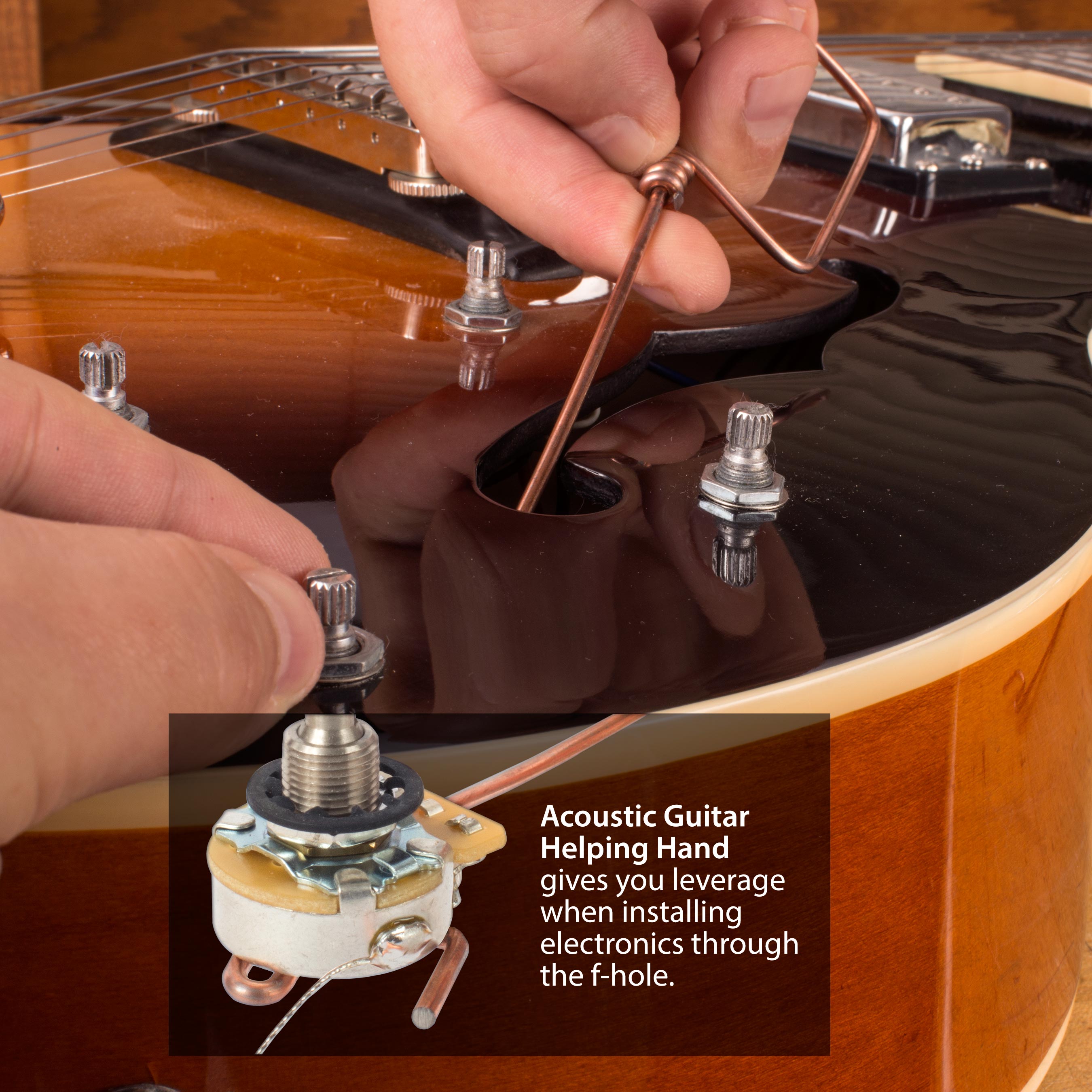 Archtop Guitar Helping Hand - StewMac