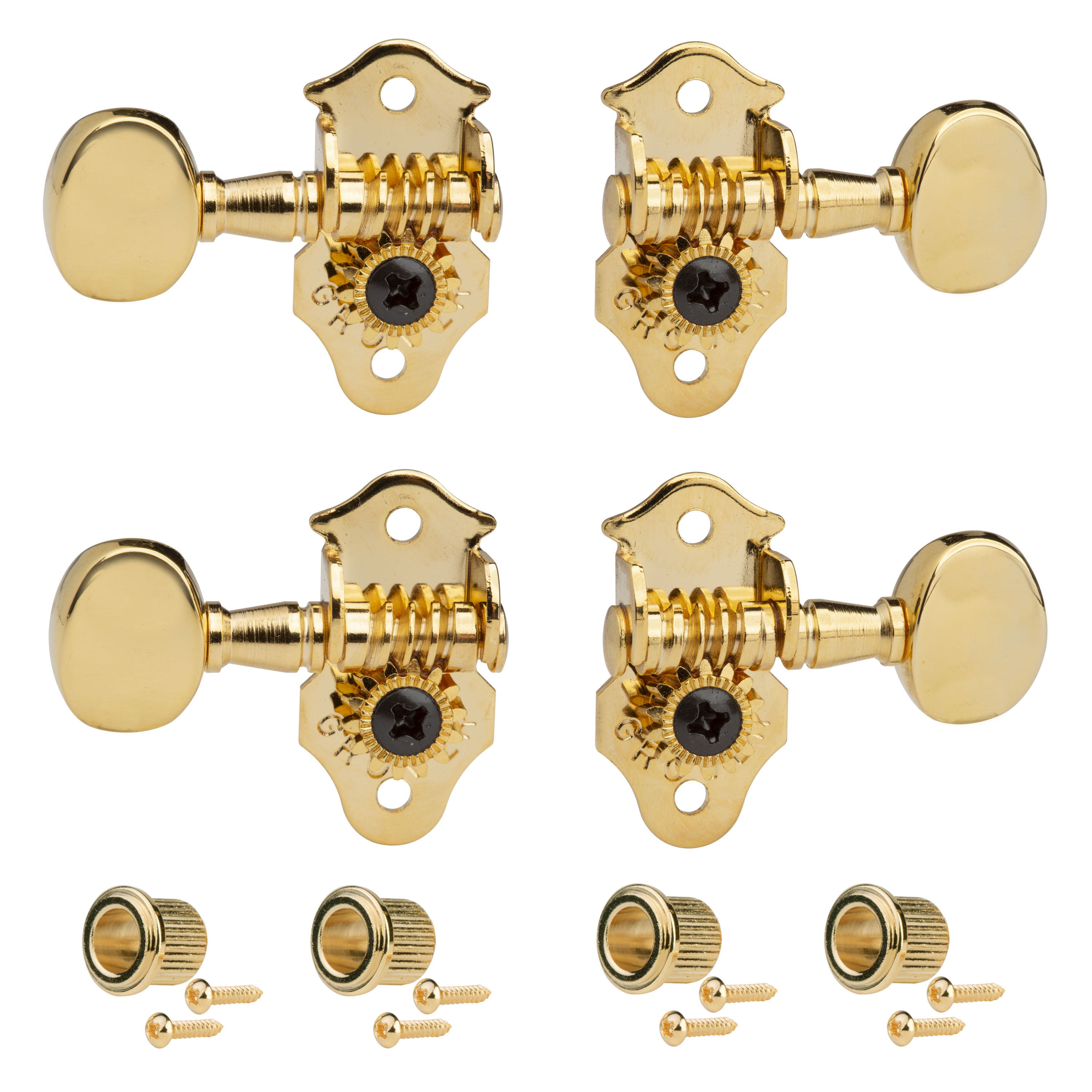 Grover Ukulele Tuners with Long String Posts - StewMac