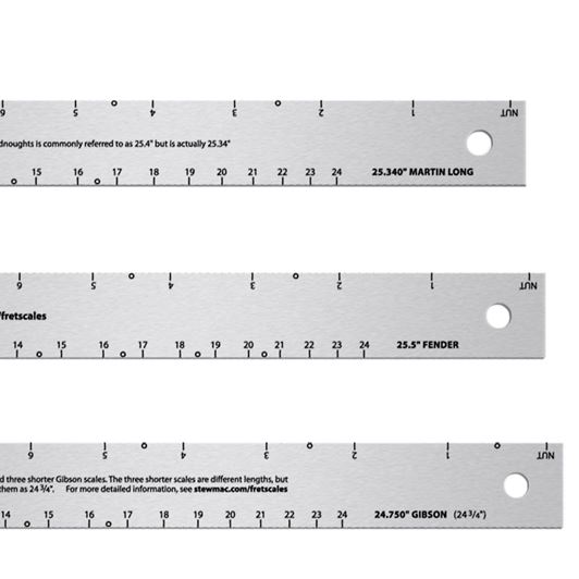 Fret Scale Rule - StewMac