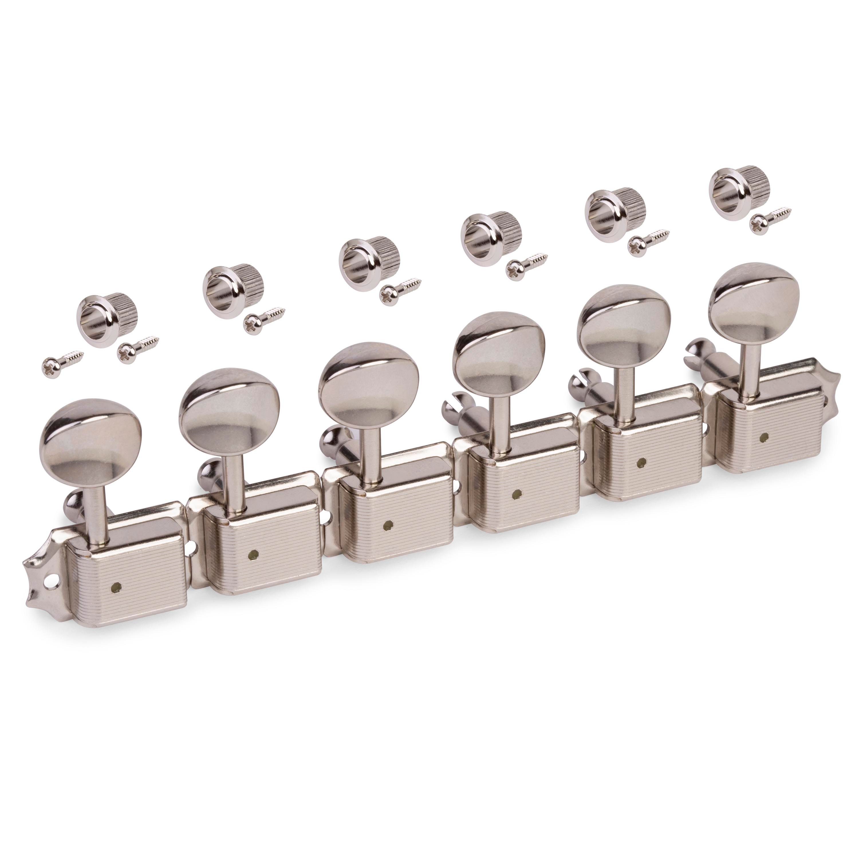Gotoh Staggered-Height 6-In-Line Tuners - StewMac