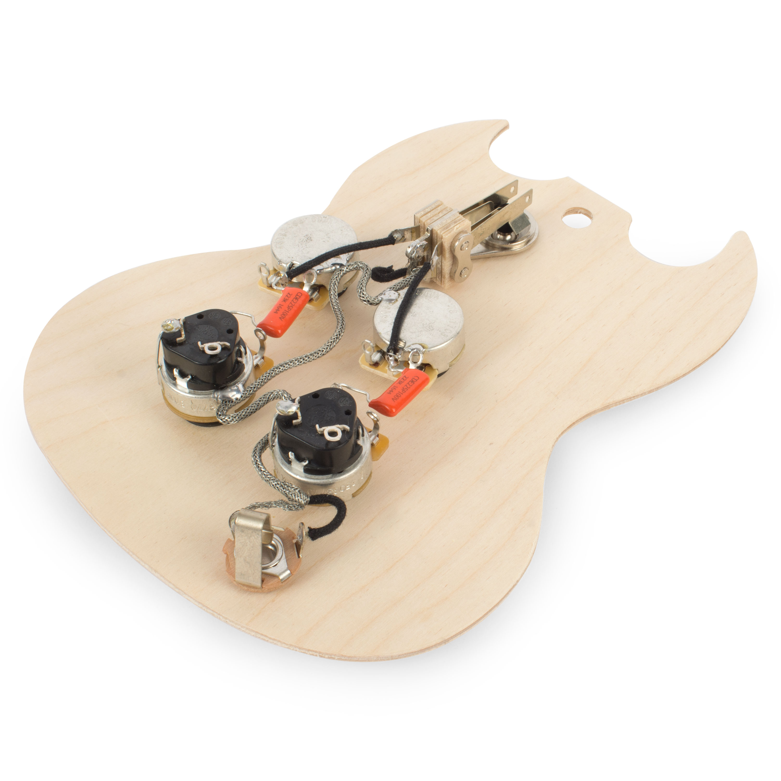 Golden Age Pre-wired Harness for Gibson® SG® with Push-pull Pots - StewMac