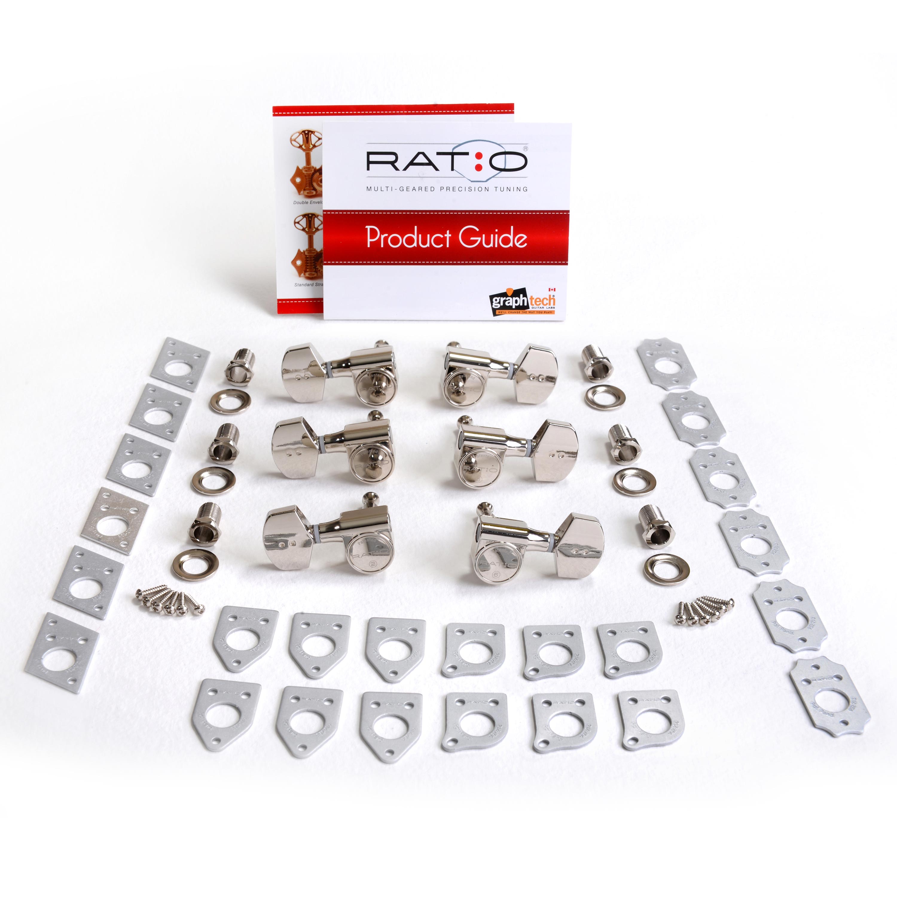 Graph Tech Ratio Acoustic 3+3 Tuned Machine Heads - StewMac