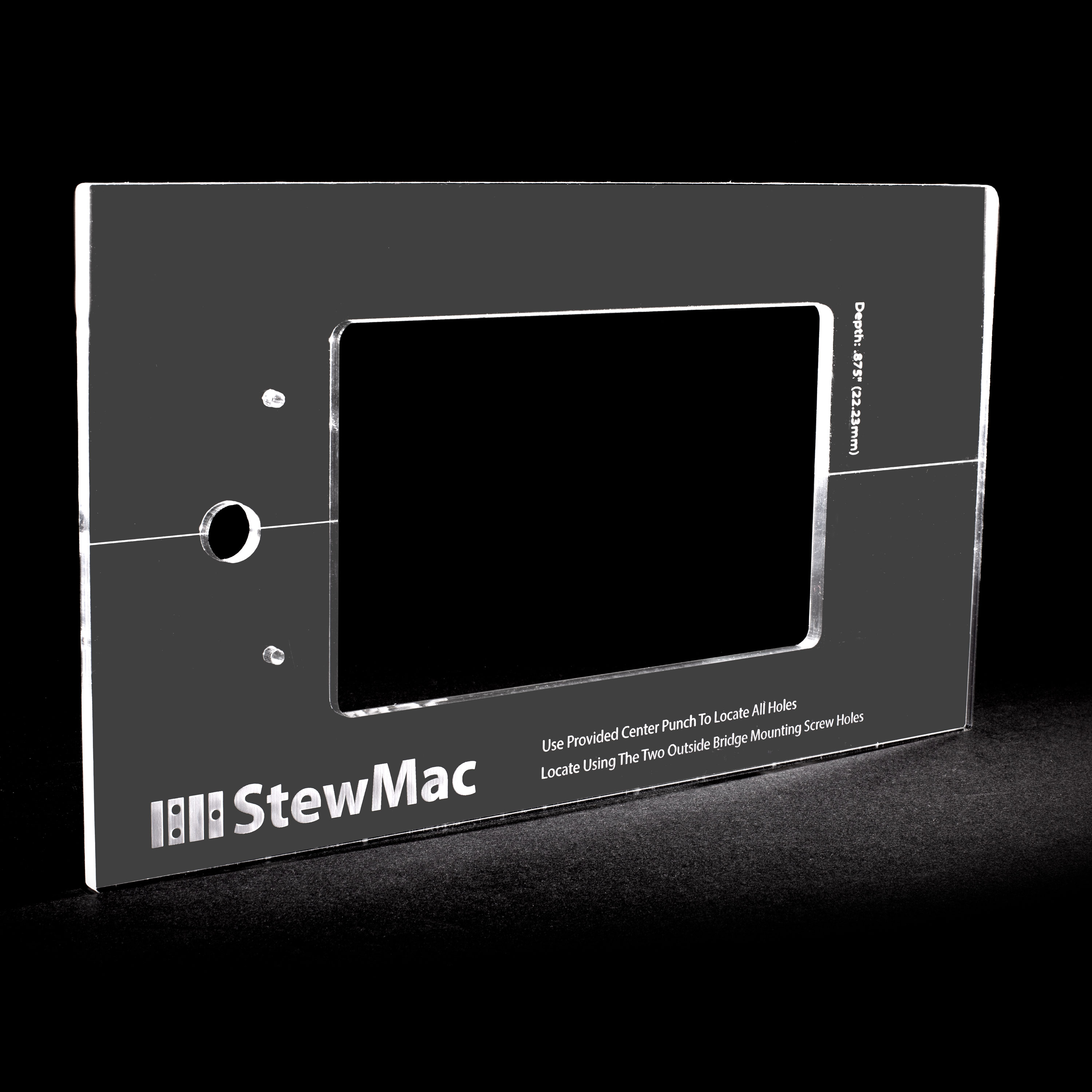 Routing Template for Vintage Strat - StewMac