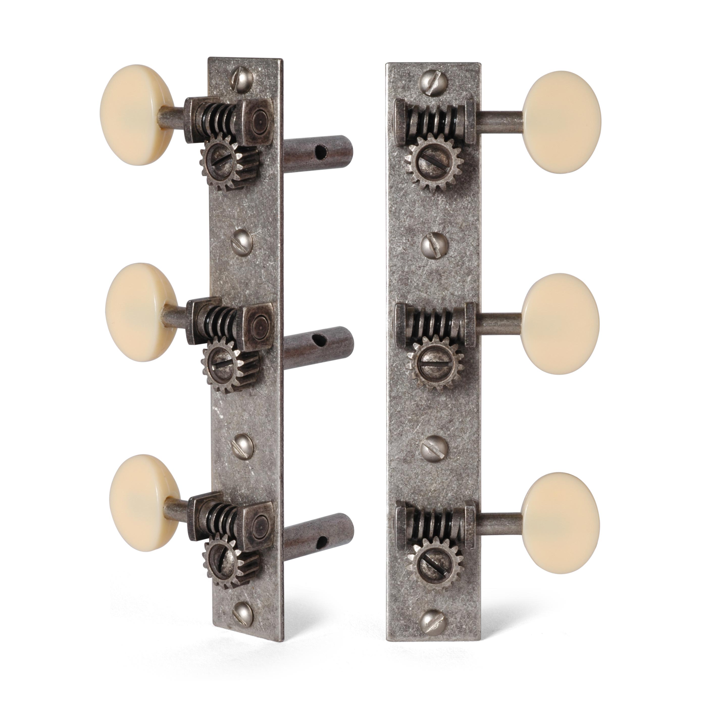 Golden Age Restoration Tuners for Slotted Peghead Guitar - Square-end ...