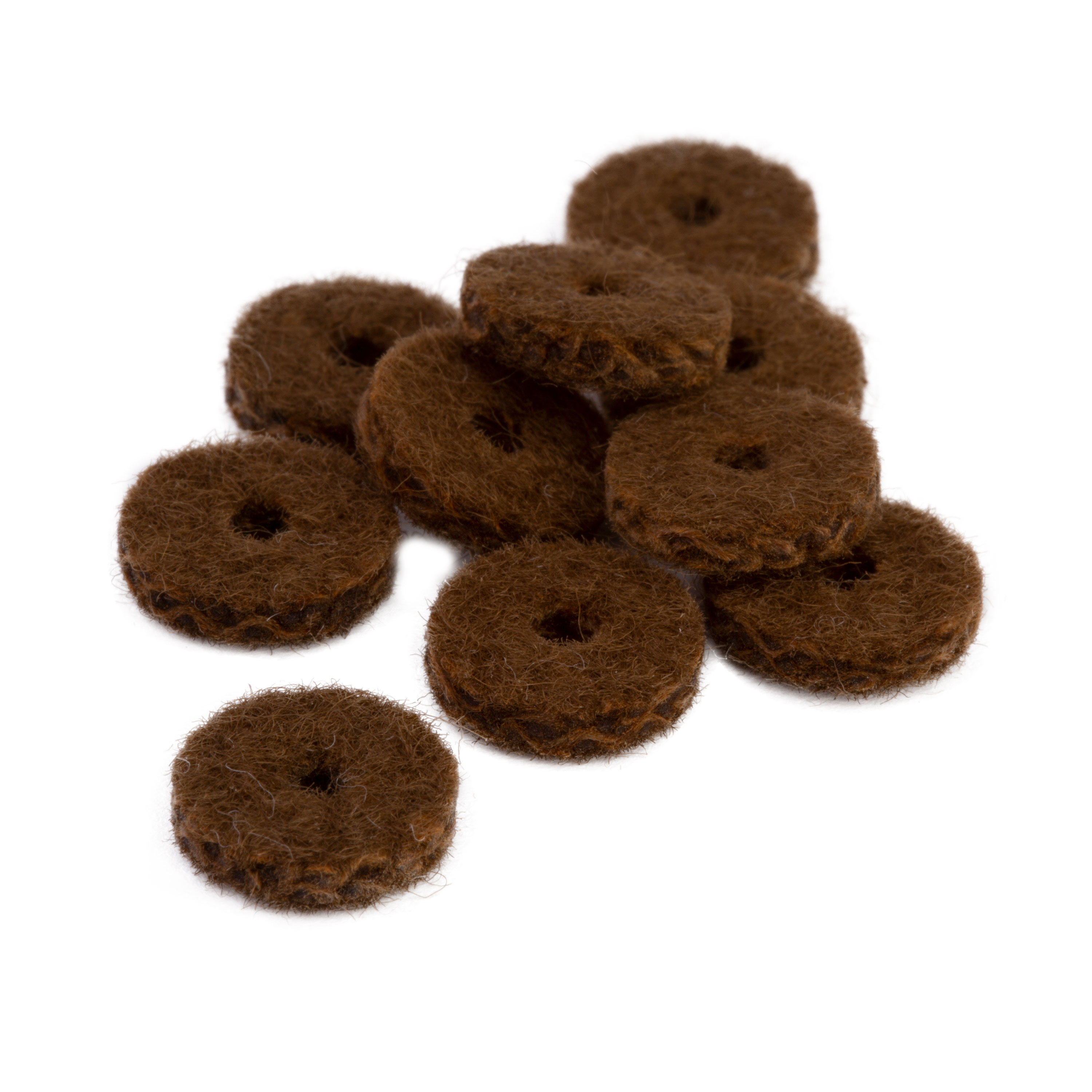 Strap Button Felt Washers - 10 Pack - StewMac