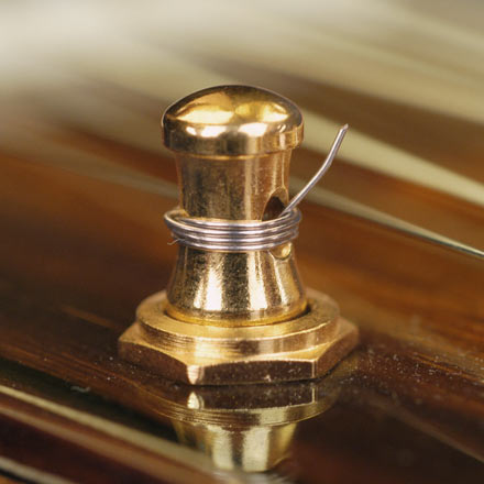 Waverly Guitar Tuners with Ivoroid Knobs for Solid Pegheads - StewMac
