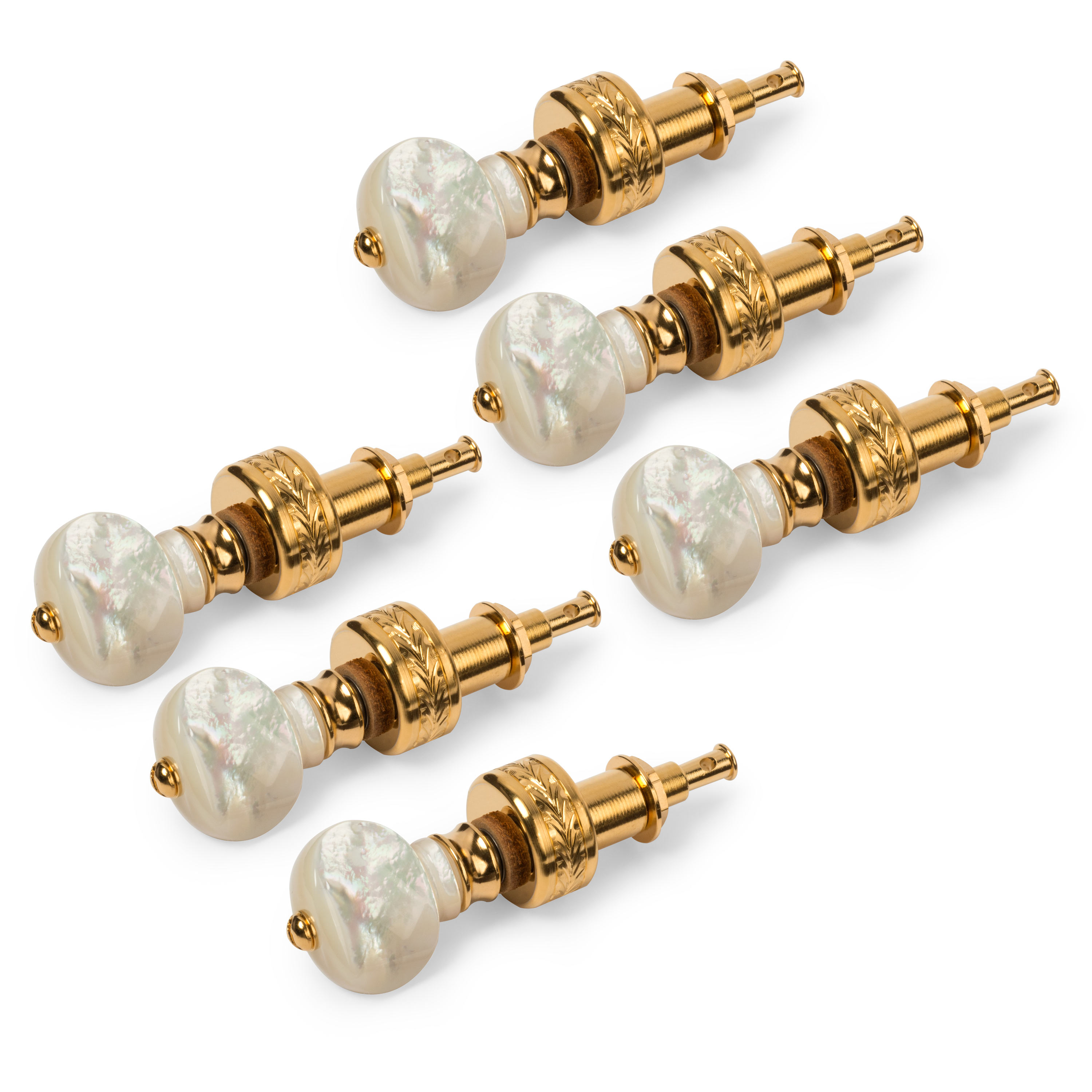 Waverly Hand Engraved Planetary Tuning Pegs for Guitar - StewMac