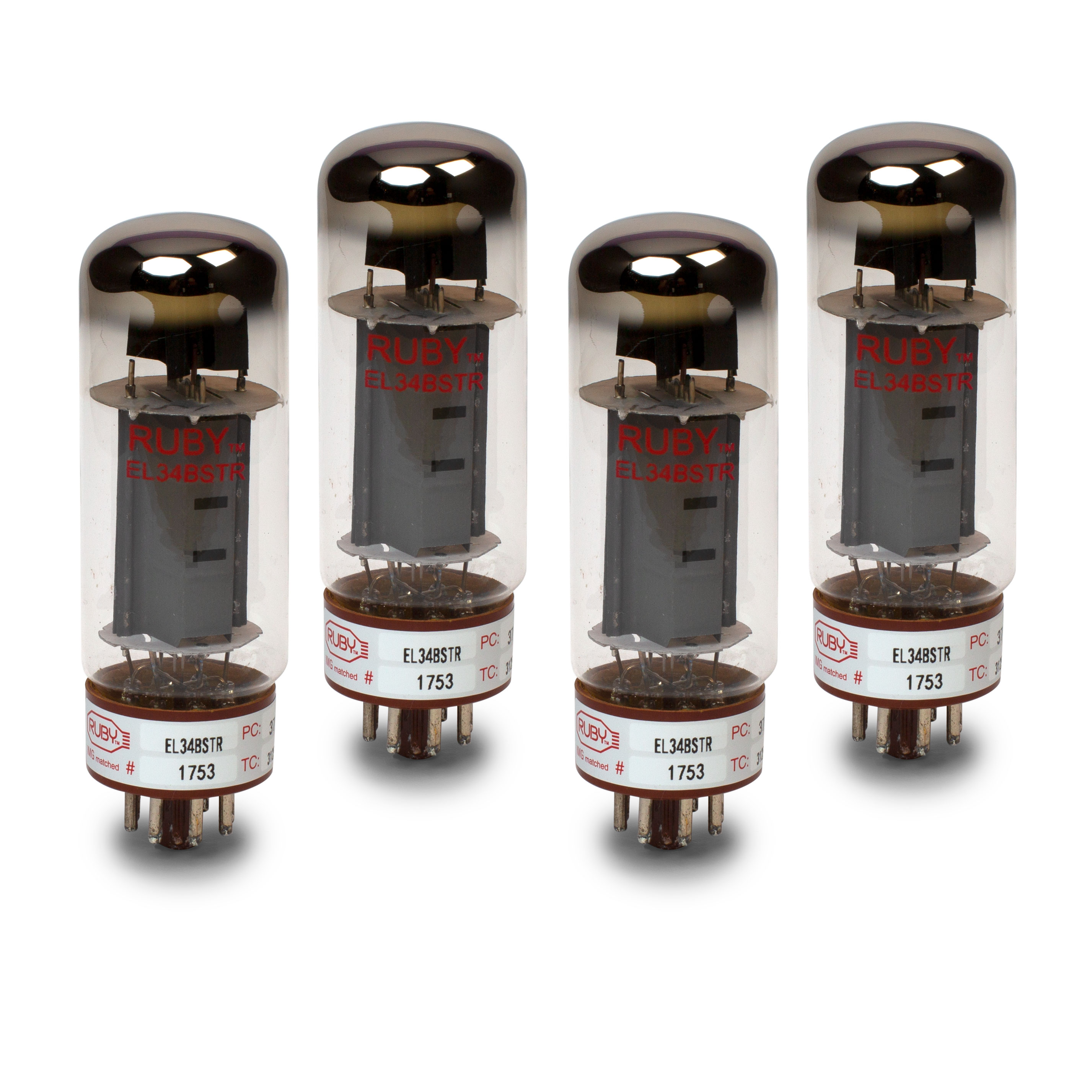 Ruby Tubes EL34BSTR Power Tube - StewMac