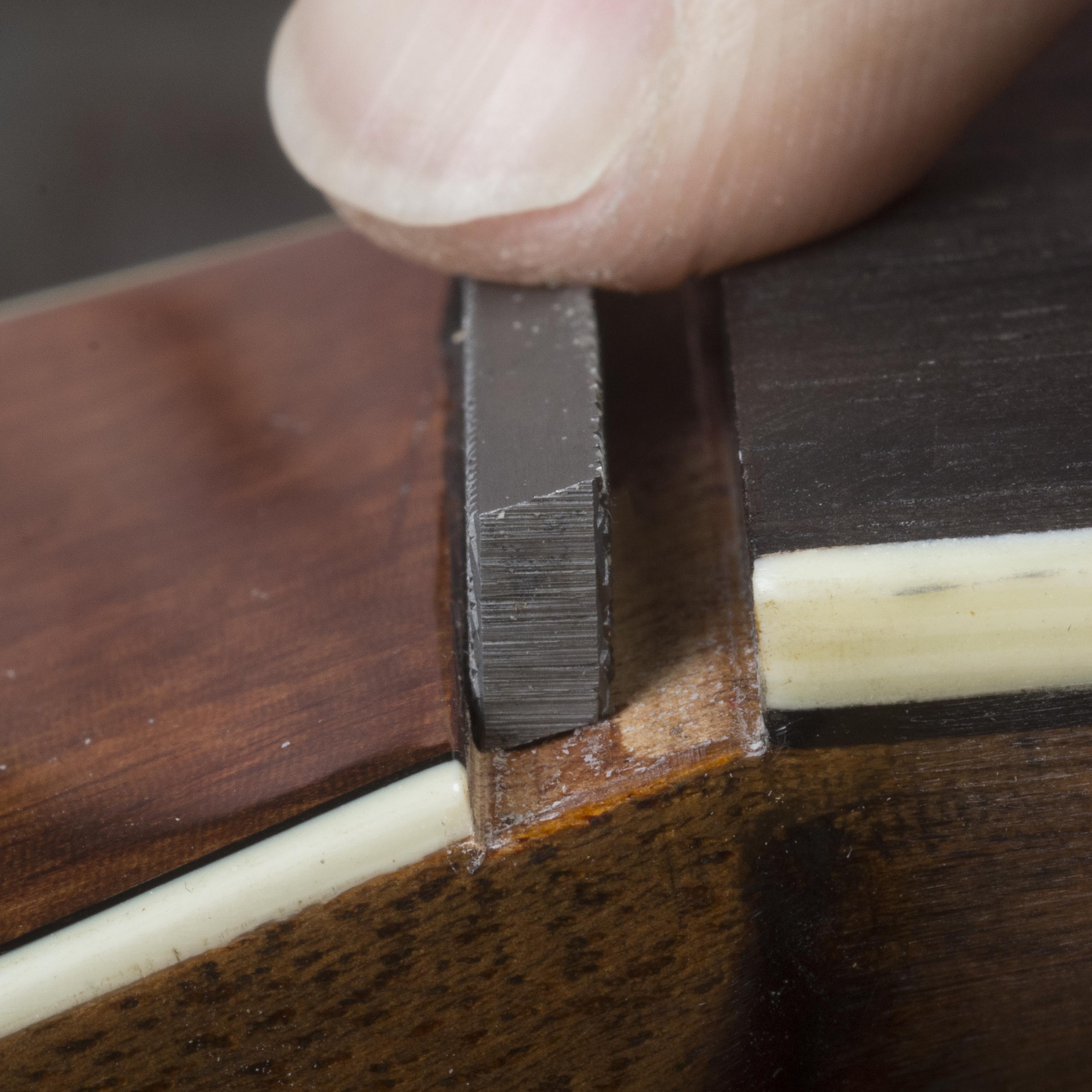 Angled Nut Seating File for Martin - StewMac