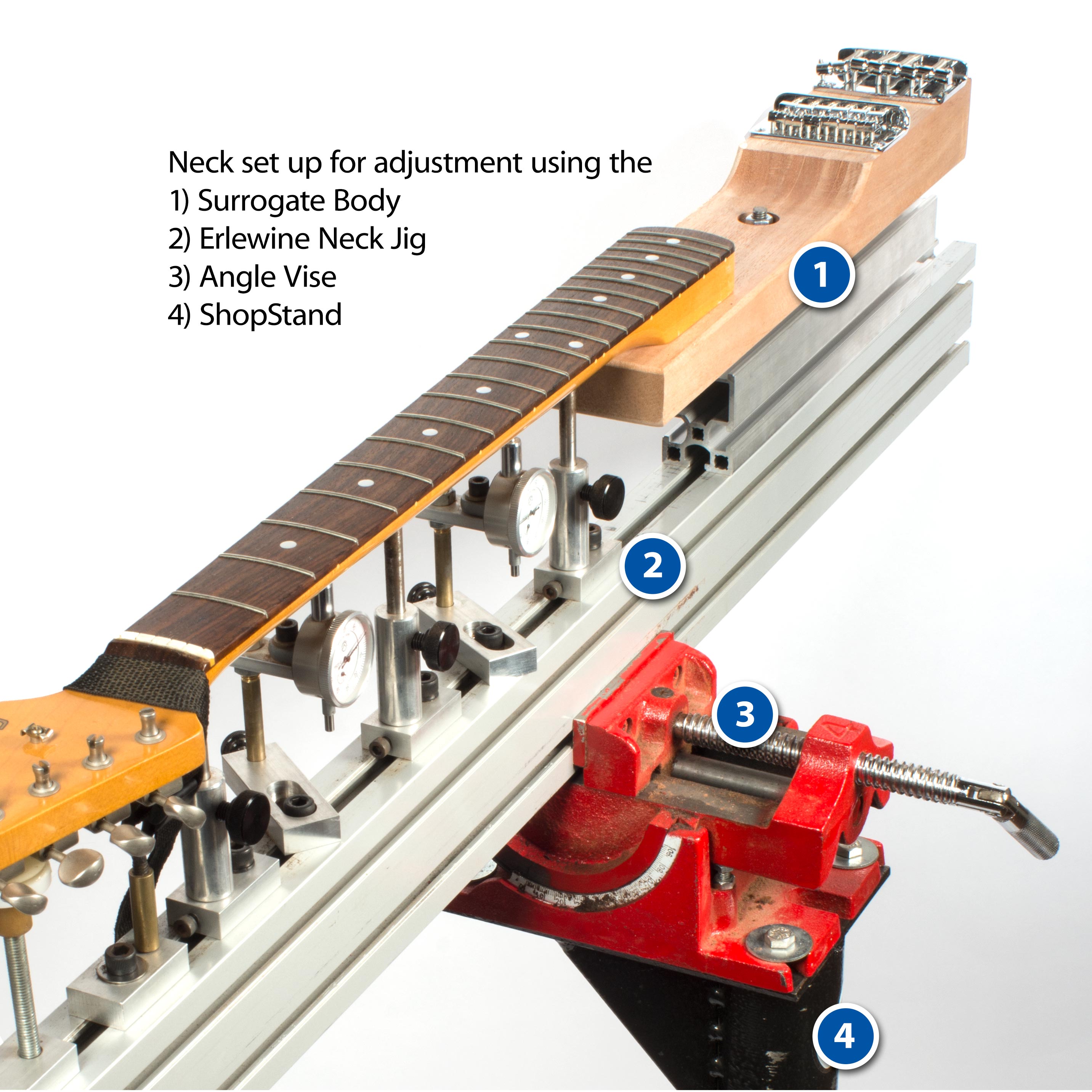 Surrogate Body for the Erlewine Neck Jig - StewMac