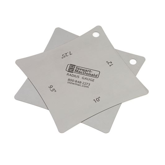 Radius Gauges - StewMac
