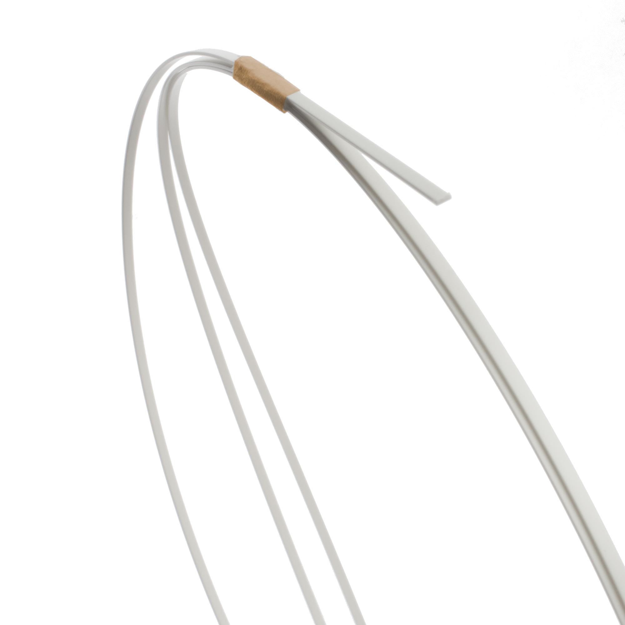 White Plastic Binding - StewMac