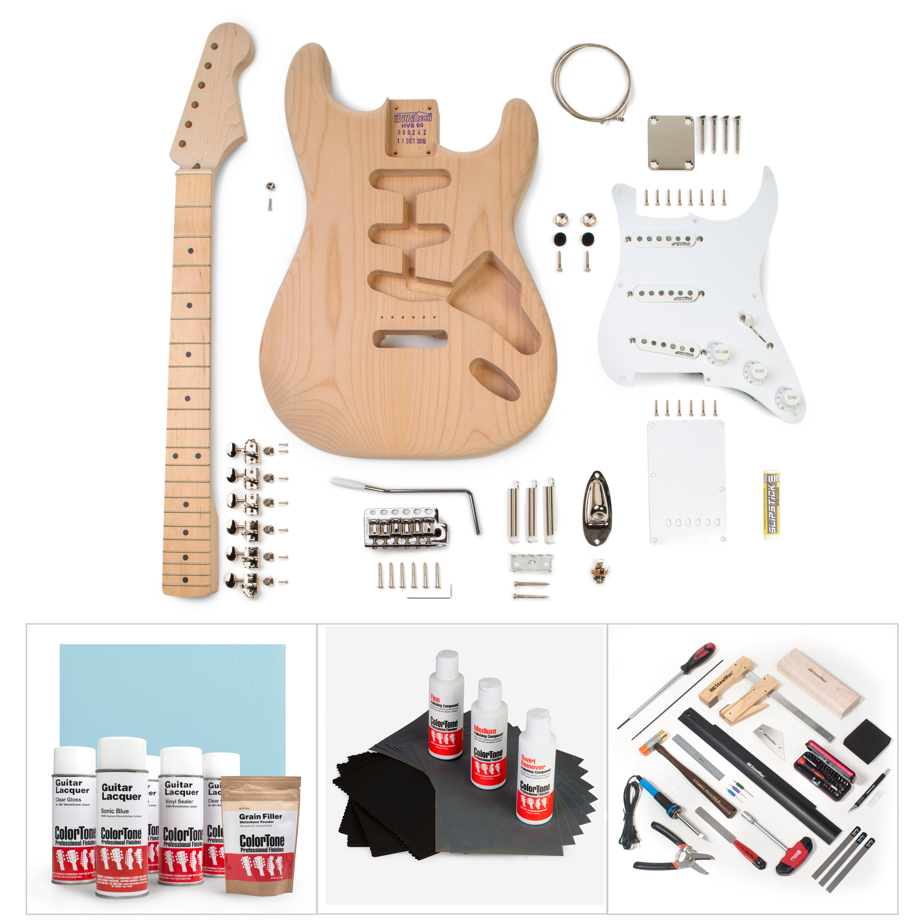 Wilkinson 50s Vintage-S Guitar Kit - StewMac