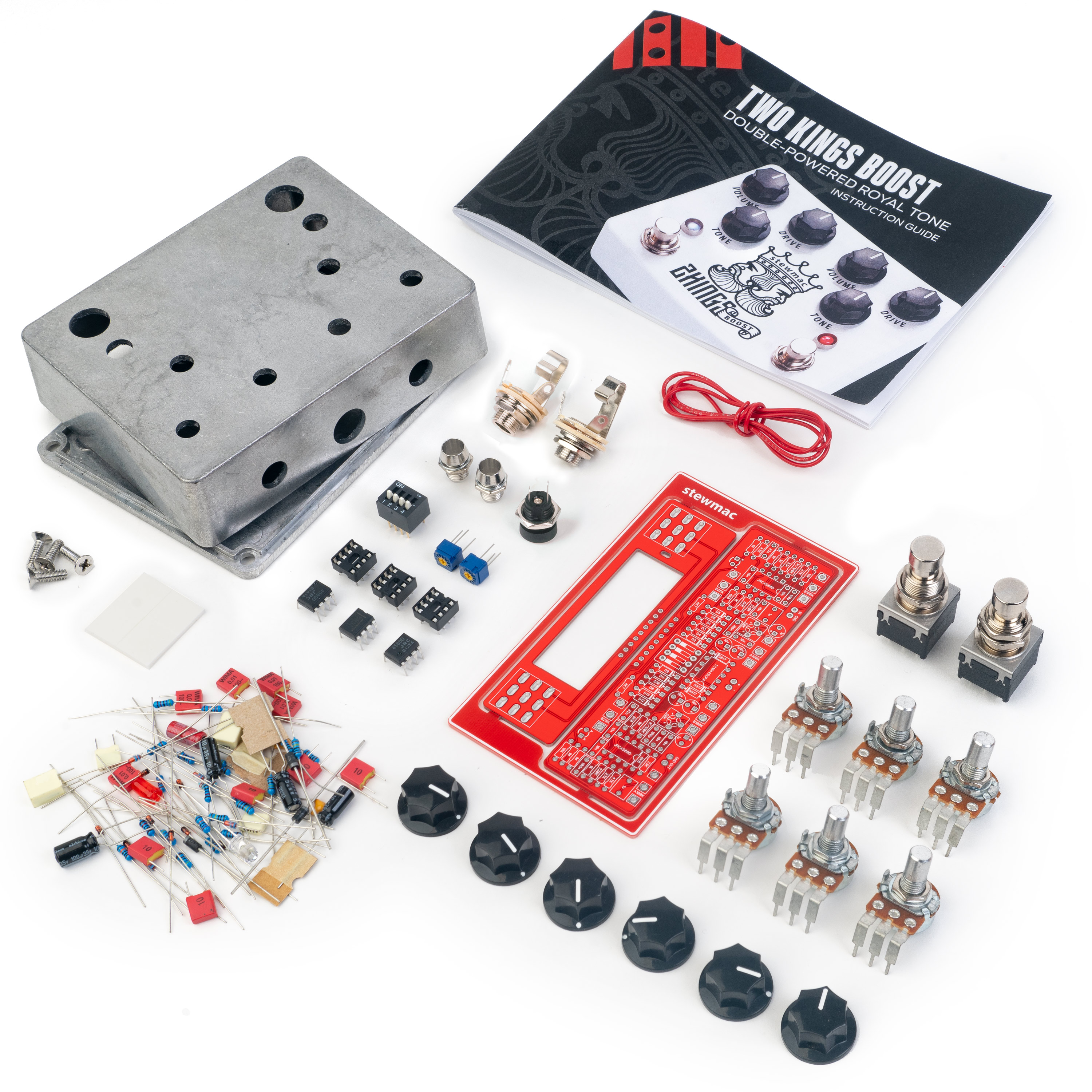 StewMac Two Kings Boost Pedal Kit - StewMac