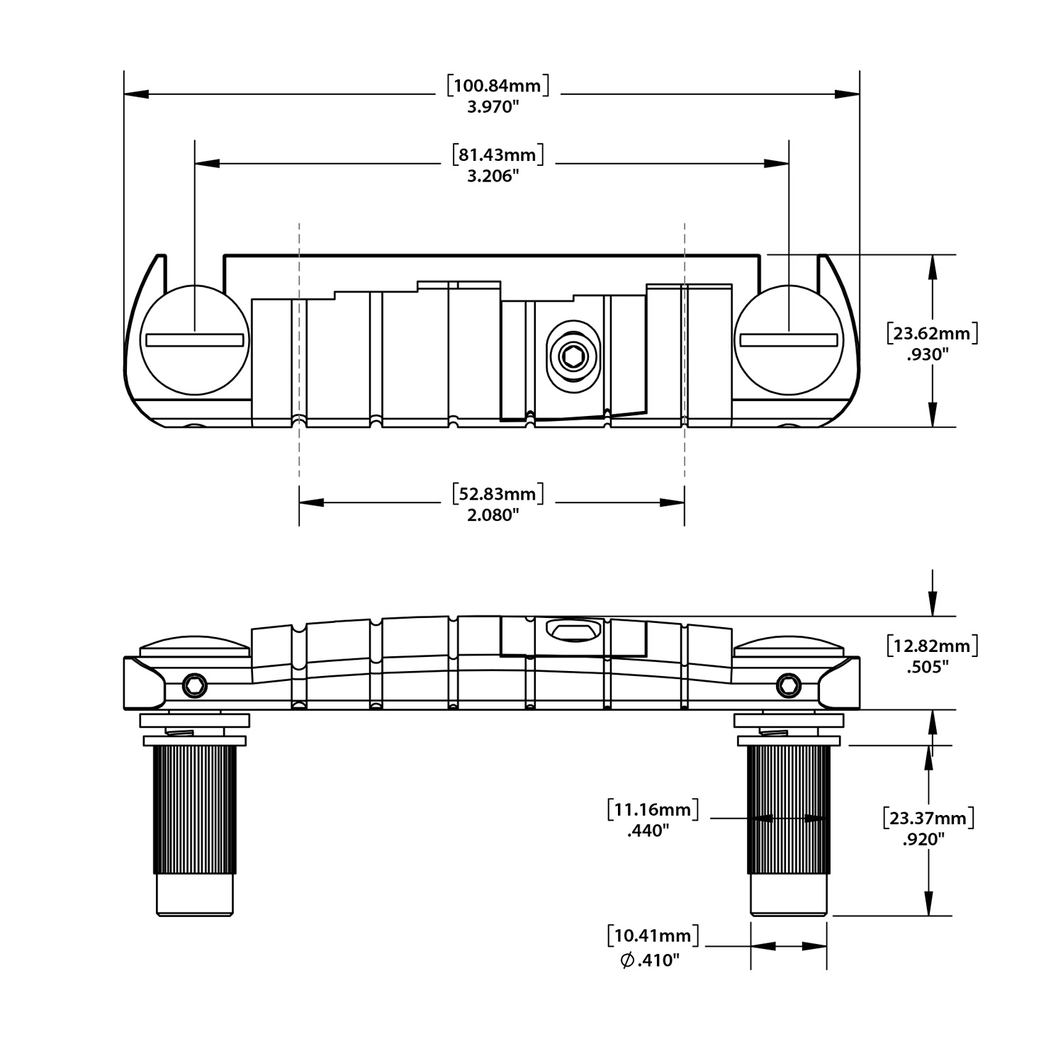 StewMac Wraparound Bridge for PRS - StewMac