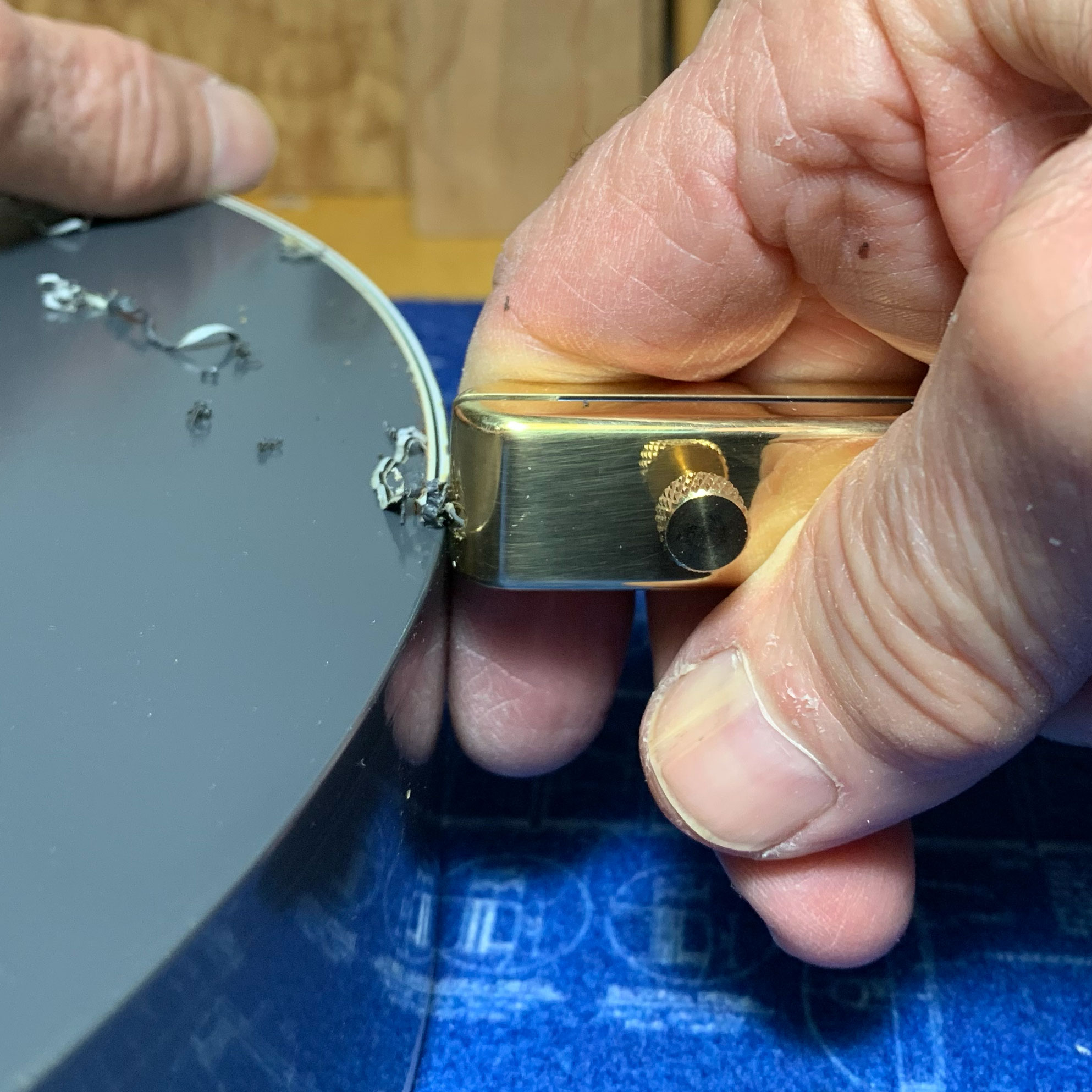 Benedetto Binding Scraper Handle - StewMac