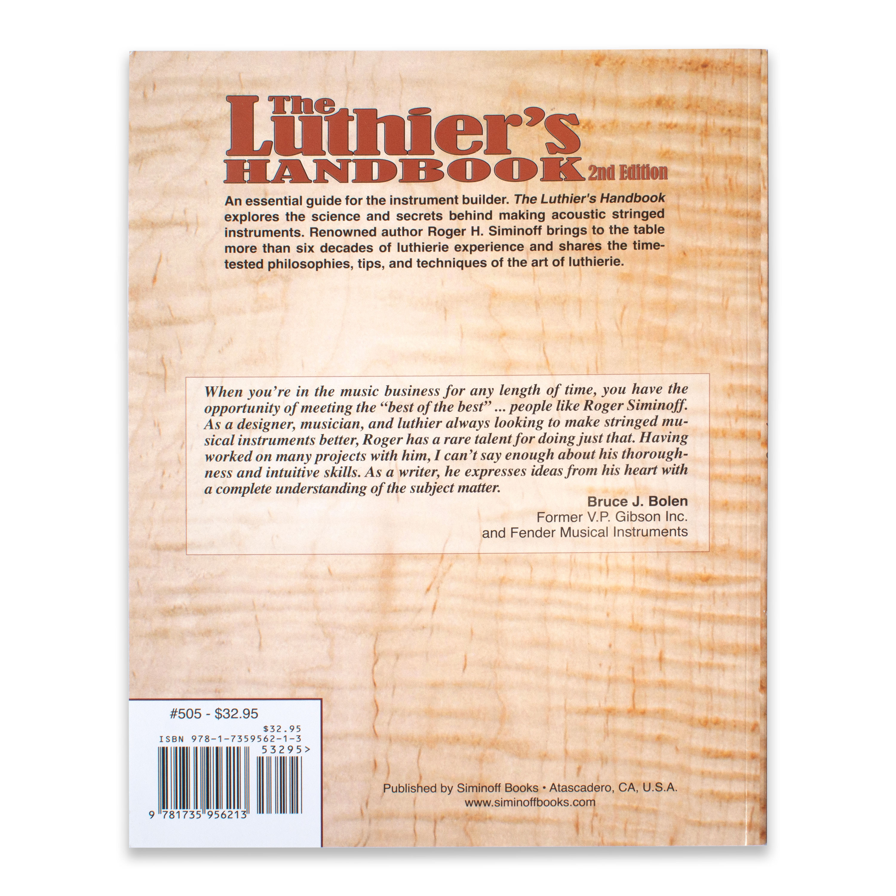 The Luthier's Handbook - 2nd Edition - StewMac