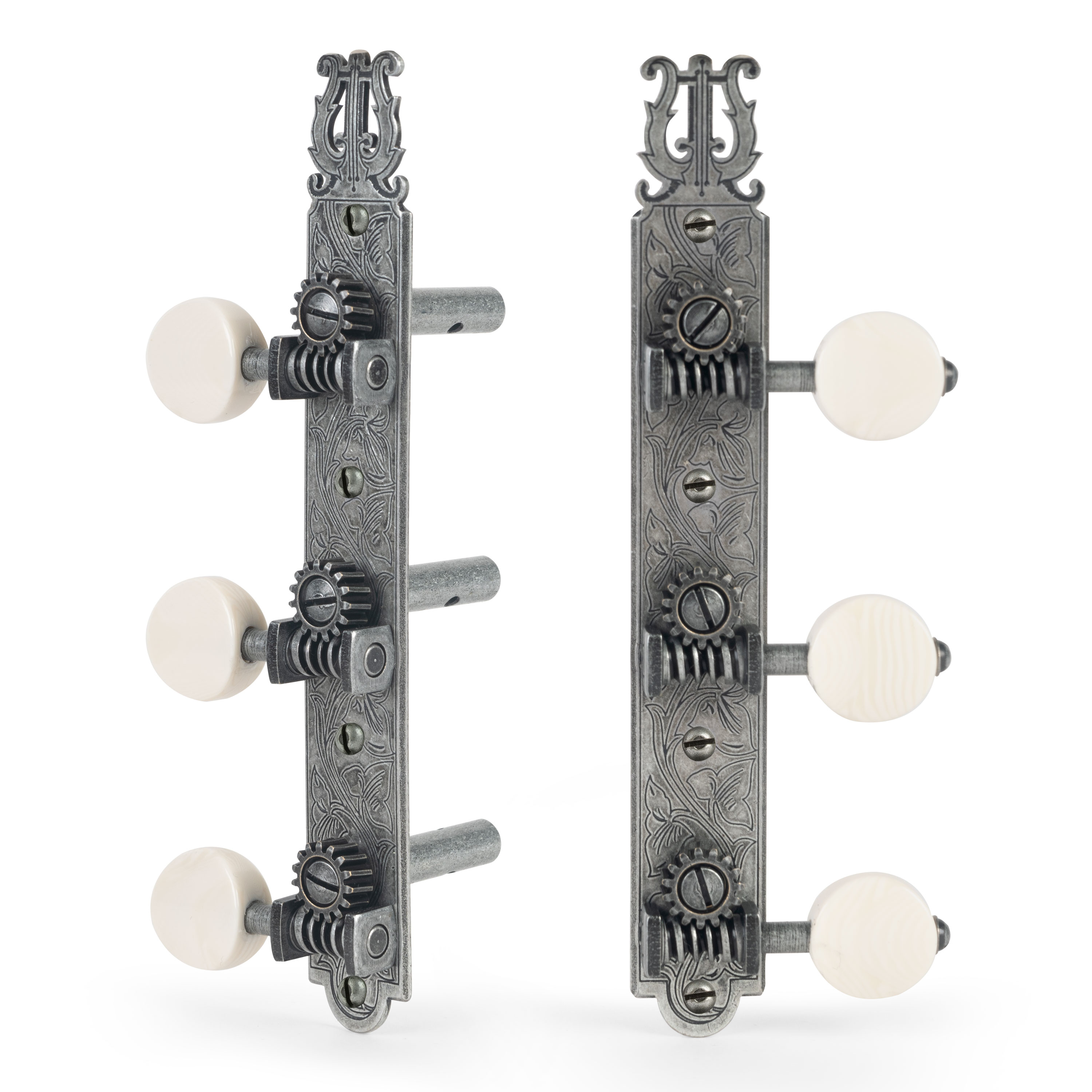 Golden Age 1919 Restoration Guitar Tuners with Ivoroid Knobs for ...
