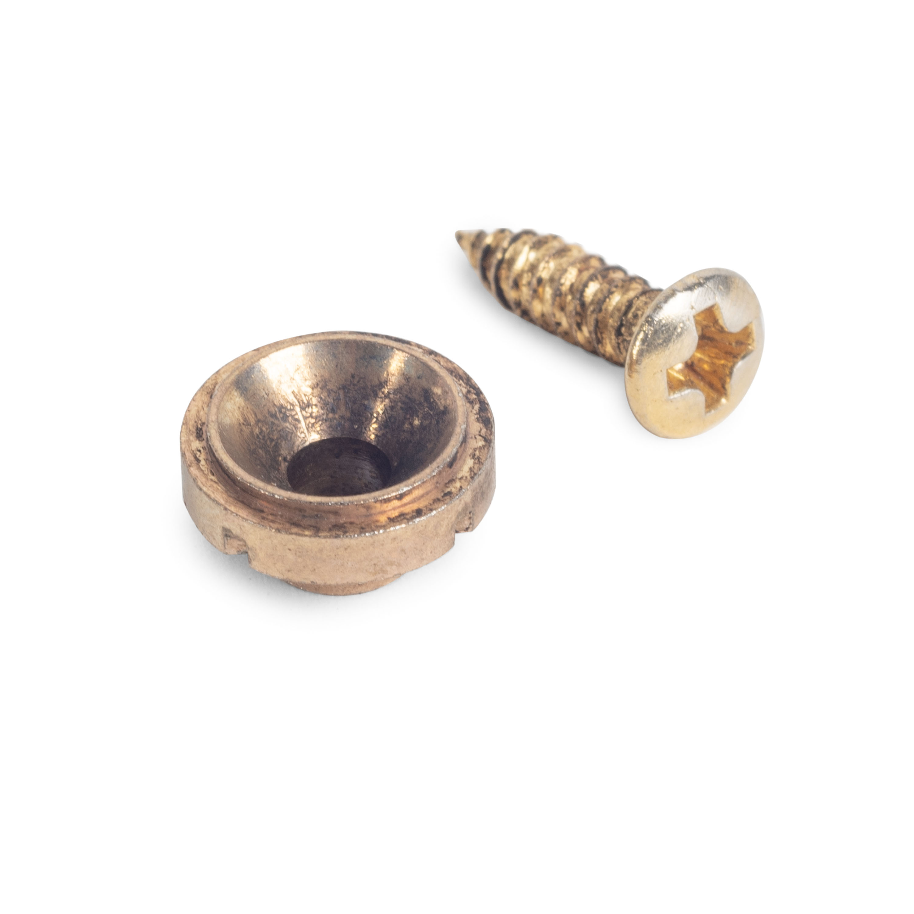 GuitarSlinger Cryocated Aged String Tree for 50s Strat - StewMac