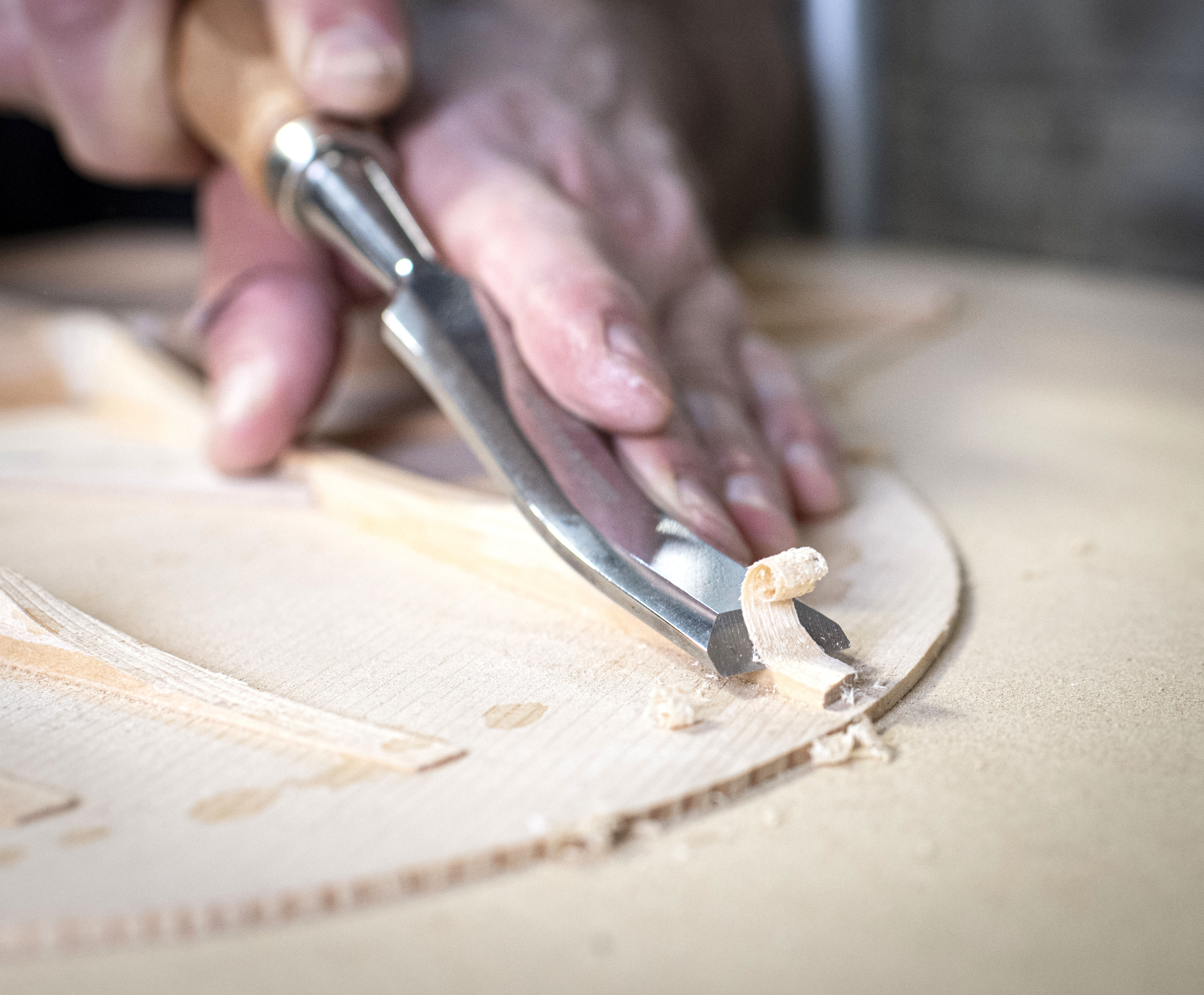 StewMac Curved Guitar Brace Chisels - StewMac