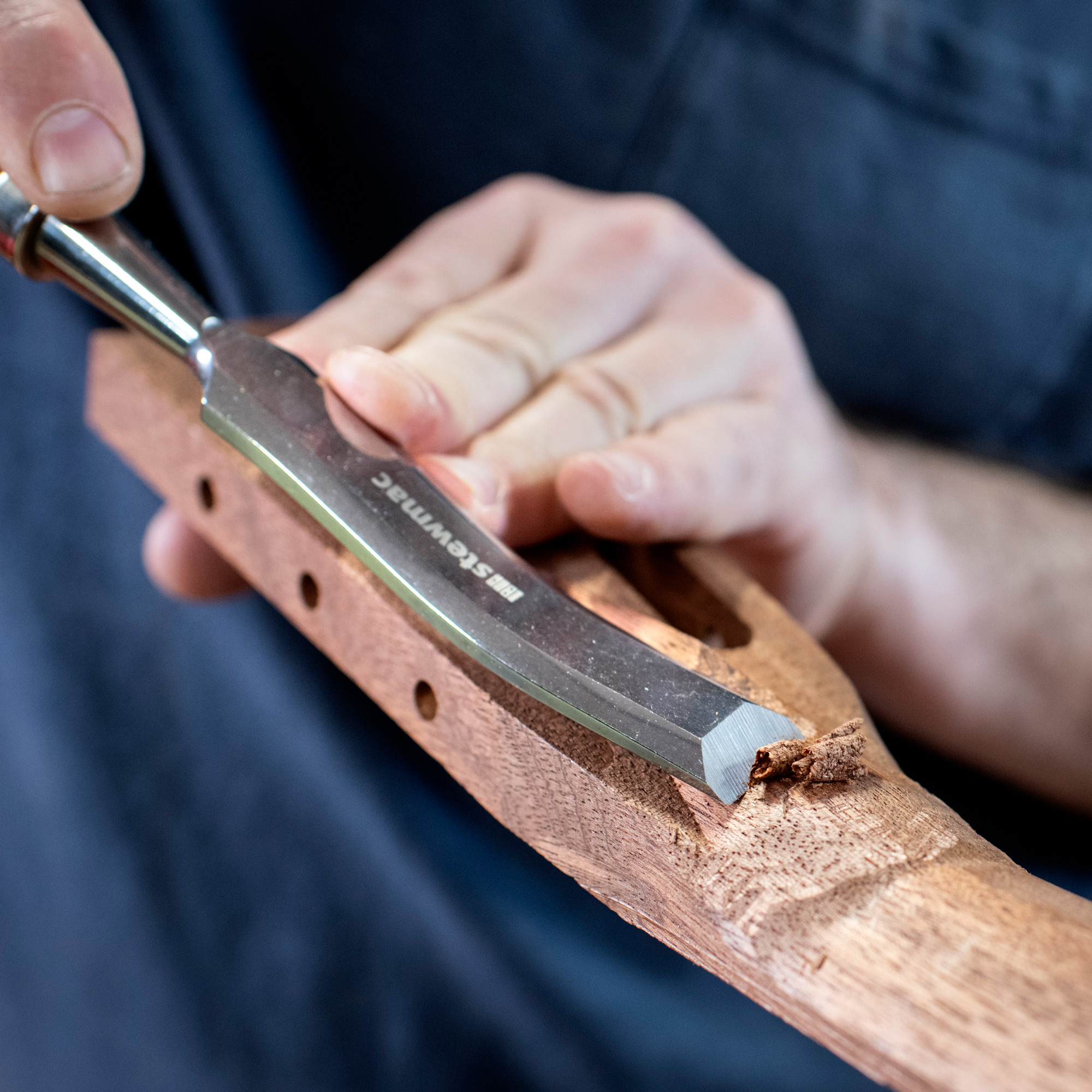 StewMac Curved Guitar Brace Chisels - StewMac