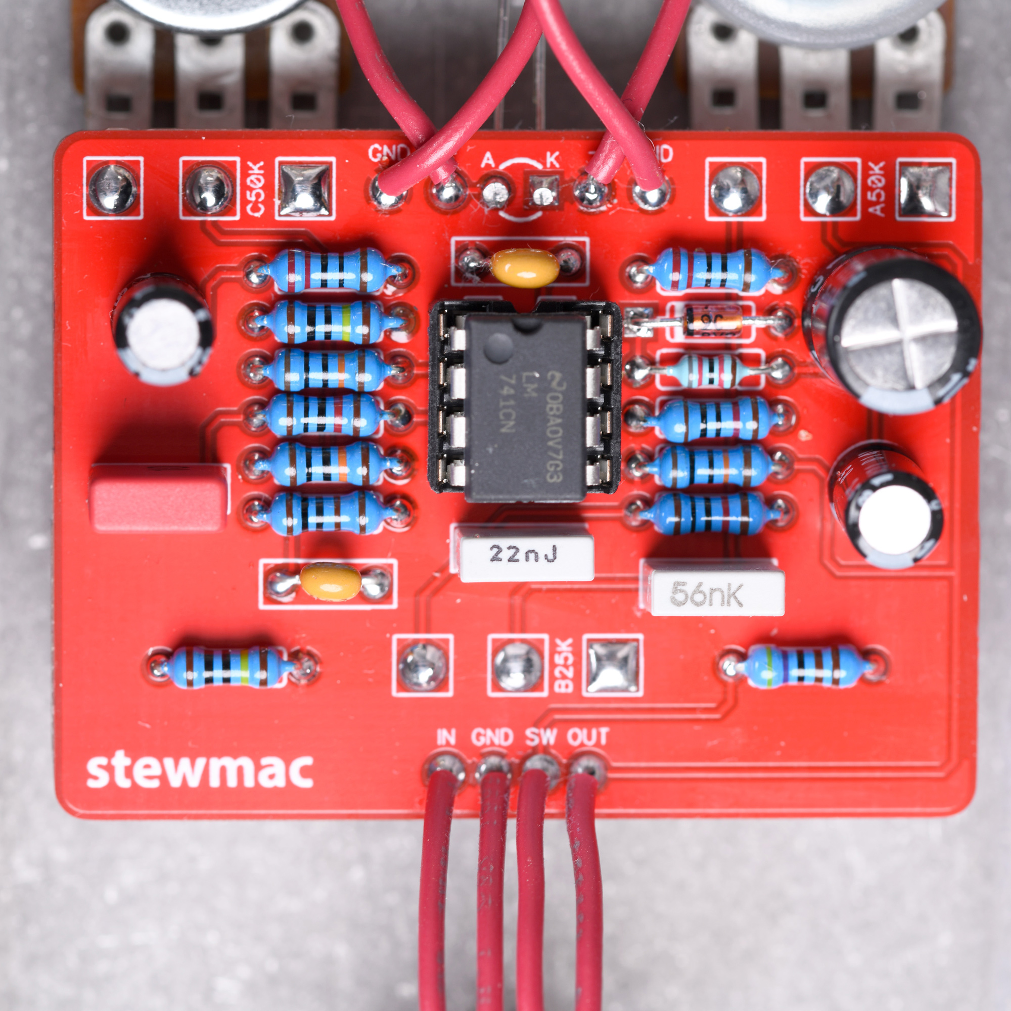 StewMac International House of Overdrive DIY Pedal Kit - StewMac