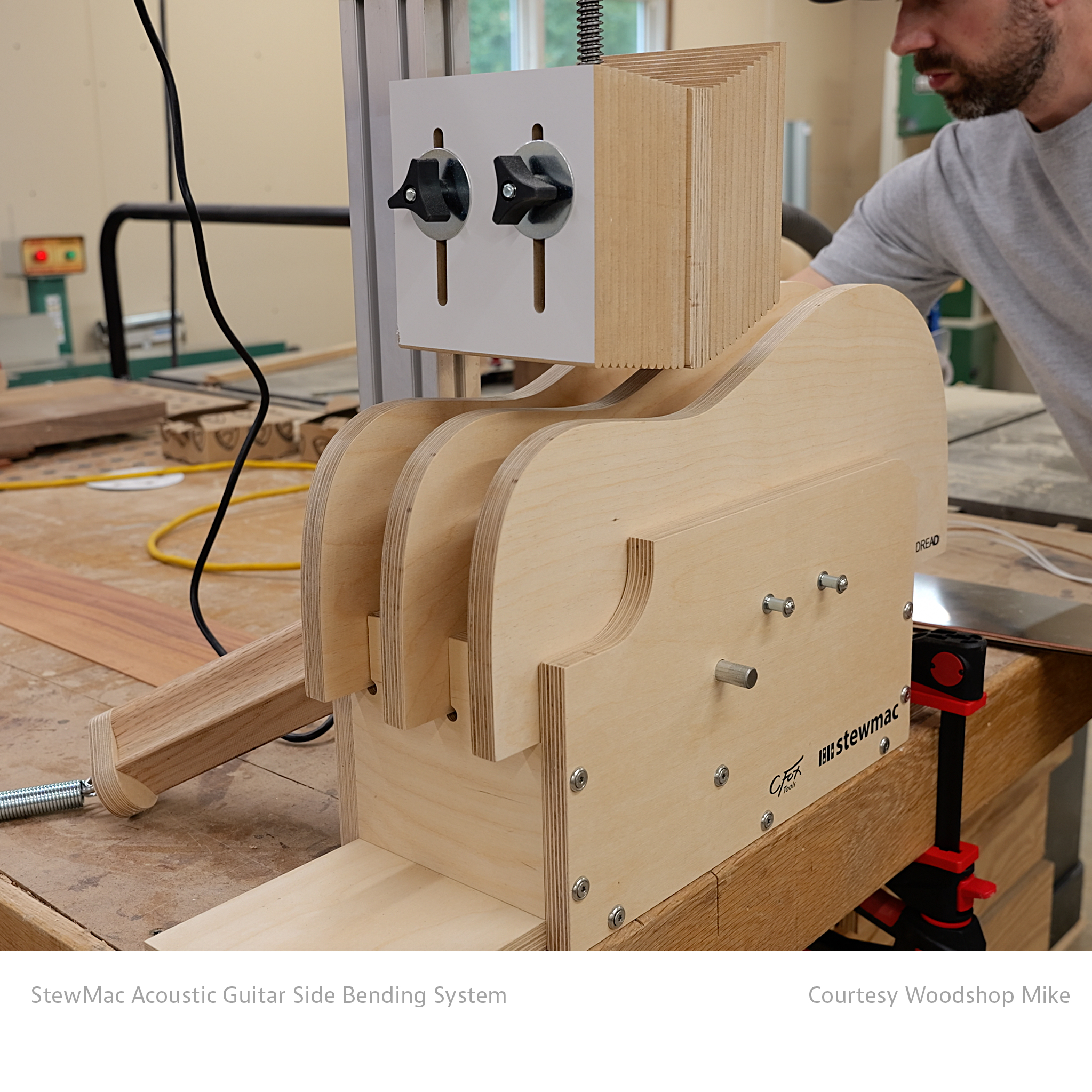 StewMac Acoustic Guitar Side Bending System - StewMac