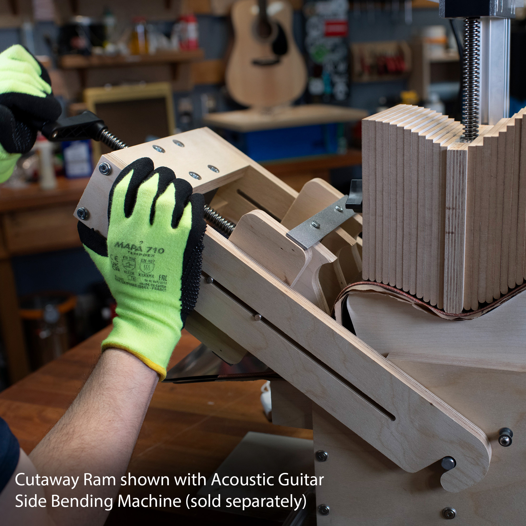 Cutaway Ram for Acoustic Side Bending Machine - StewMac