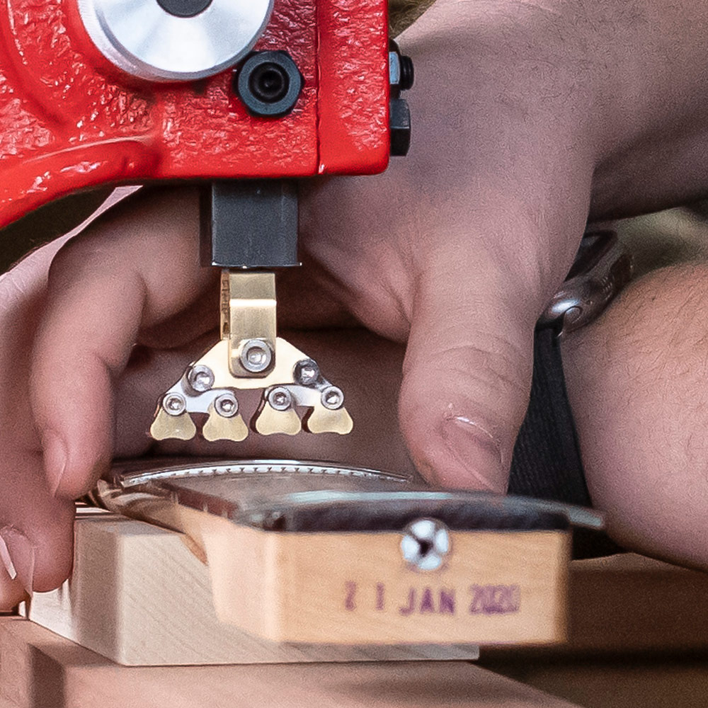 J Edwards Fractal Fret Press - StewMac