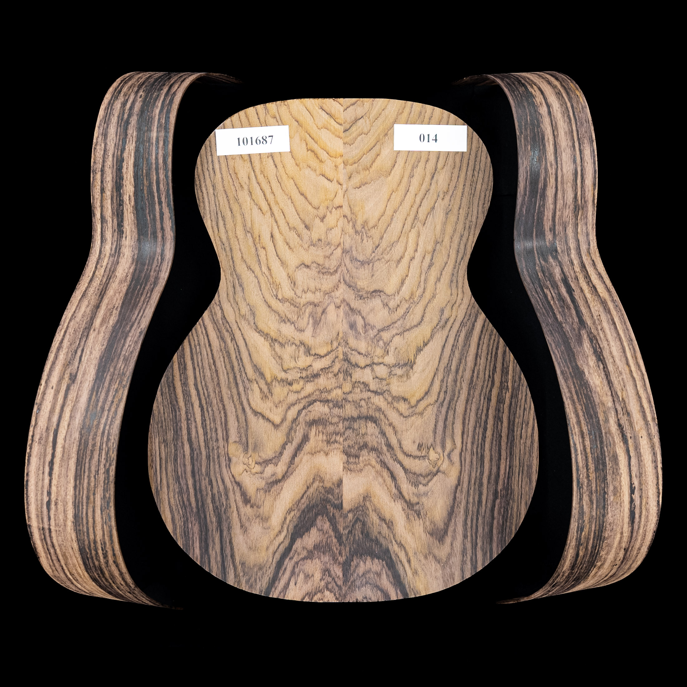 Wild Grain East Indian Rosewood Joined Back + Bent Side Set for OM ...