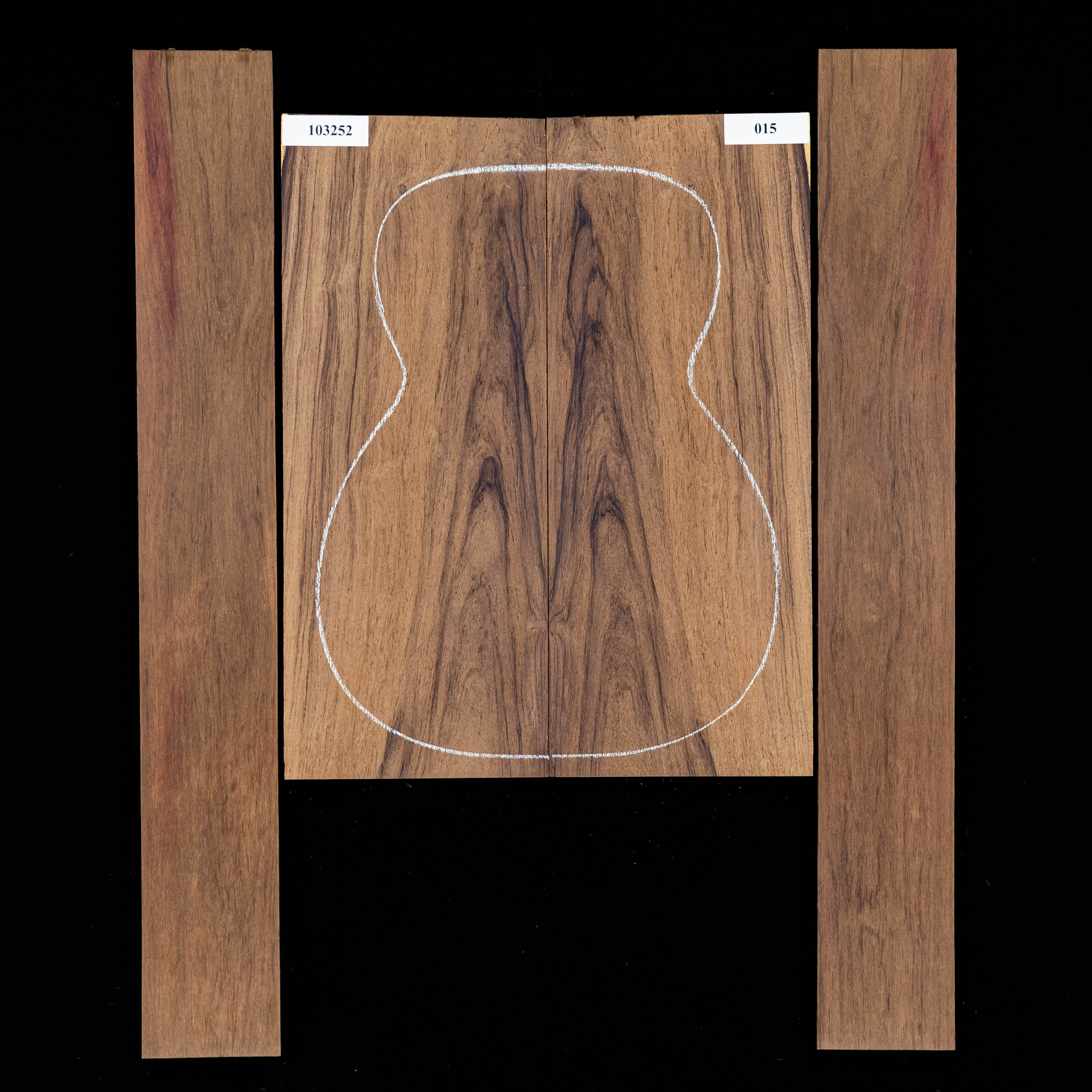 Madagascar Rosewood Back + Side Set - 015 - StewMac
