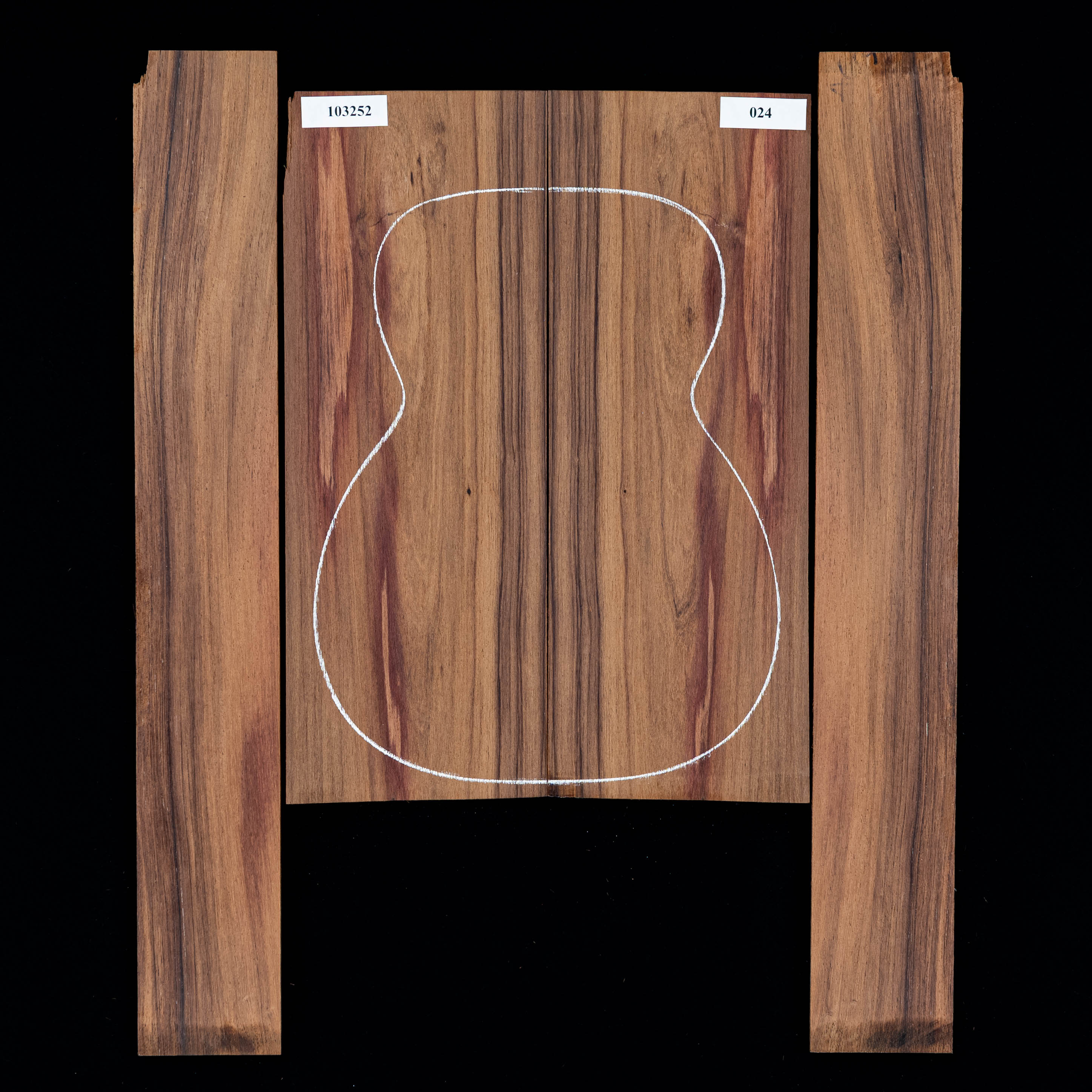 Madagascar Rosewood Back + Side Set - 024 - StewMac