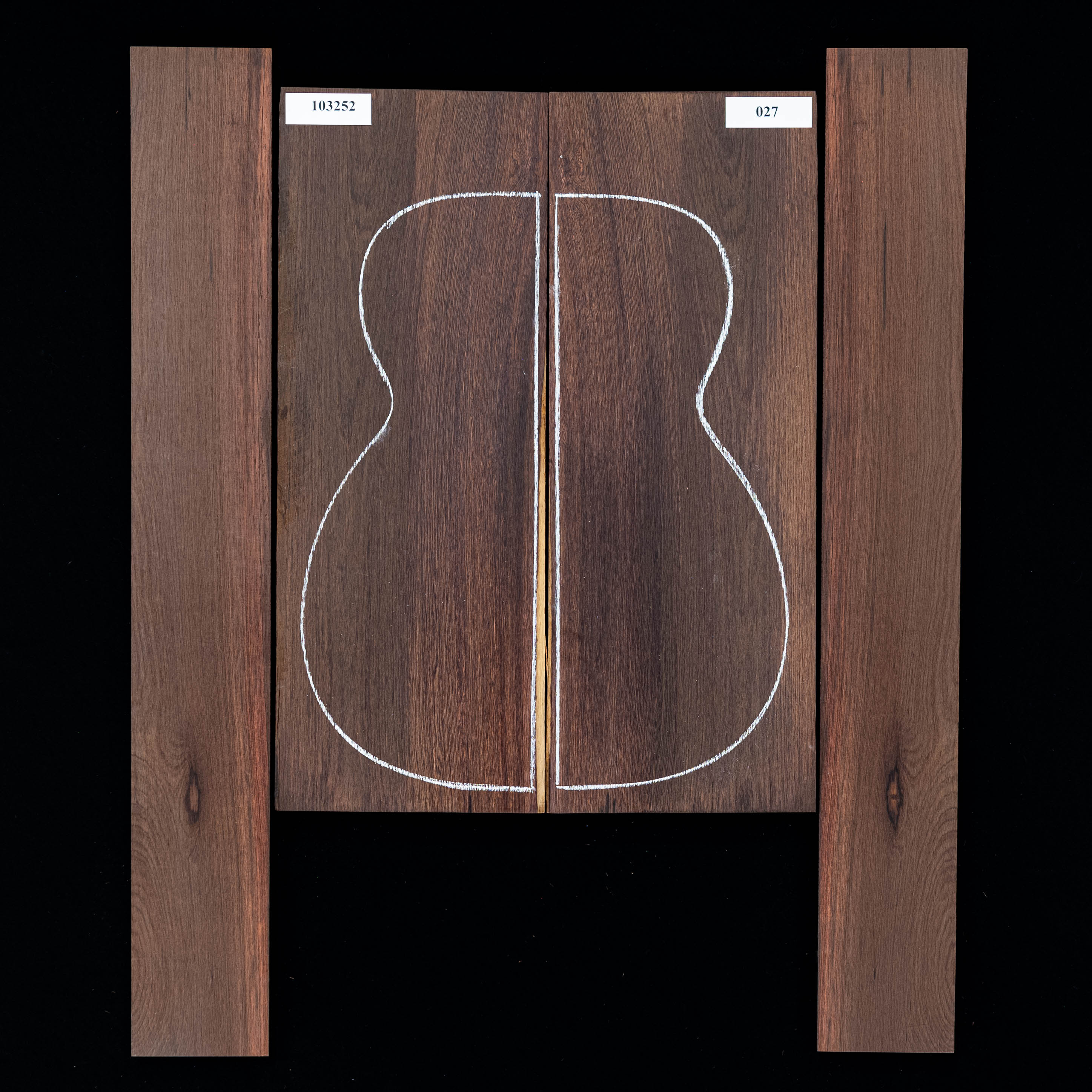Madagascar Rosewood Back + Side Set - 027 - StewMac
