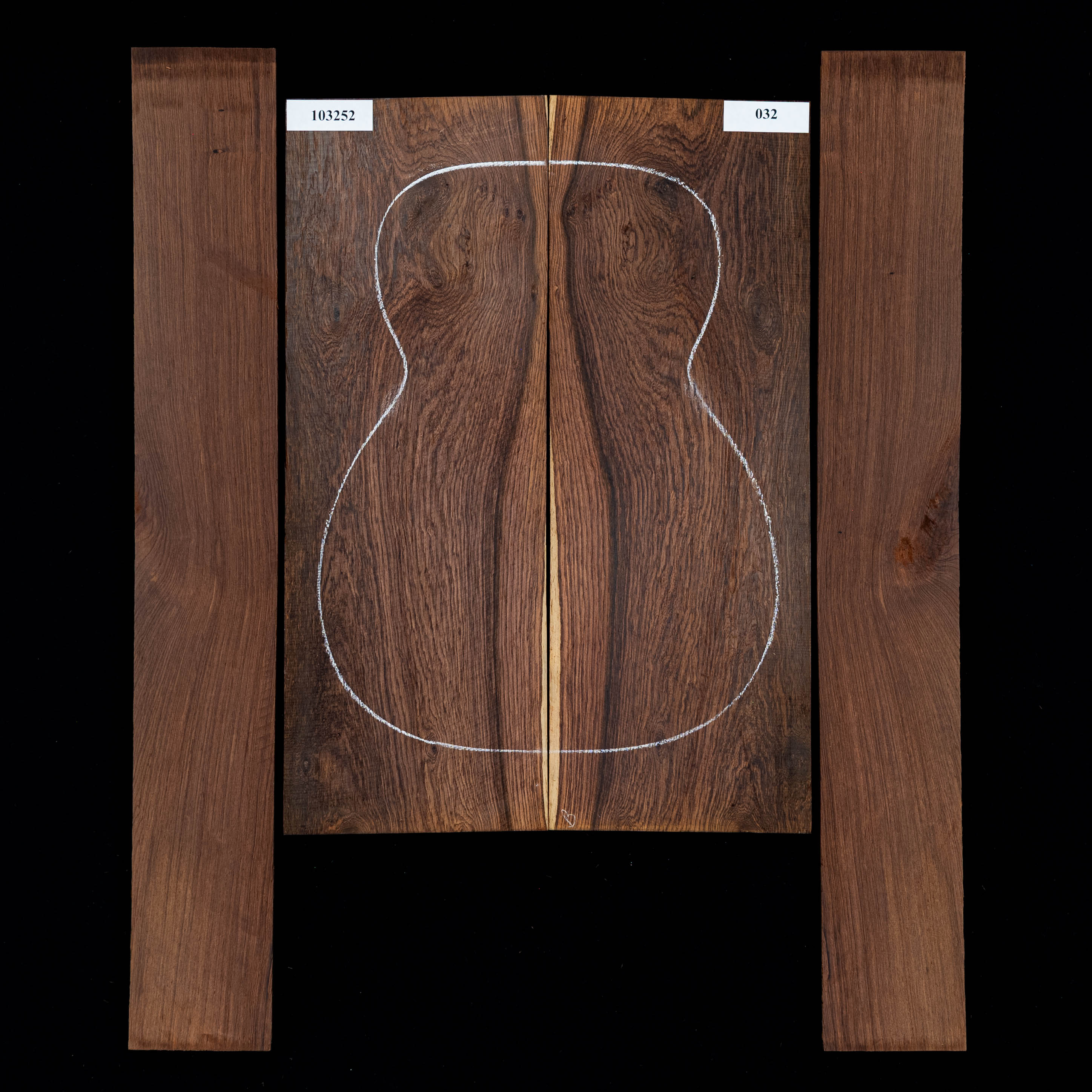 Madagascar Rosewood Back + Side Set - 032 - StewMac