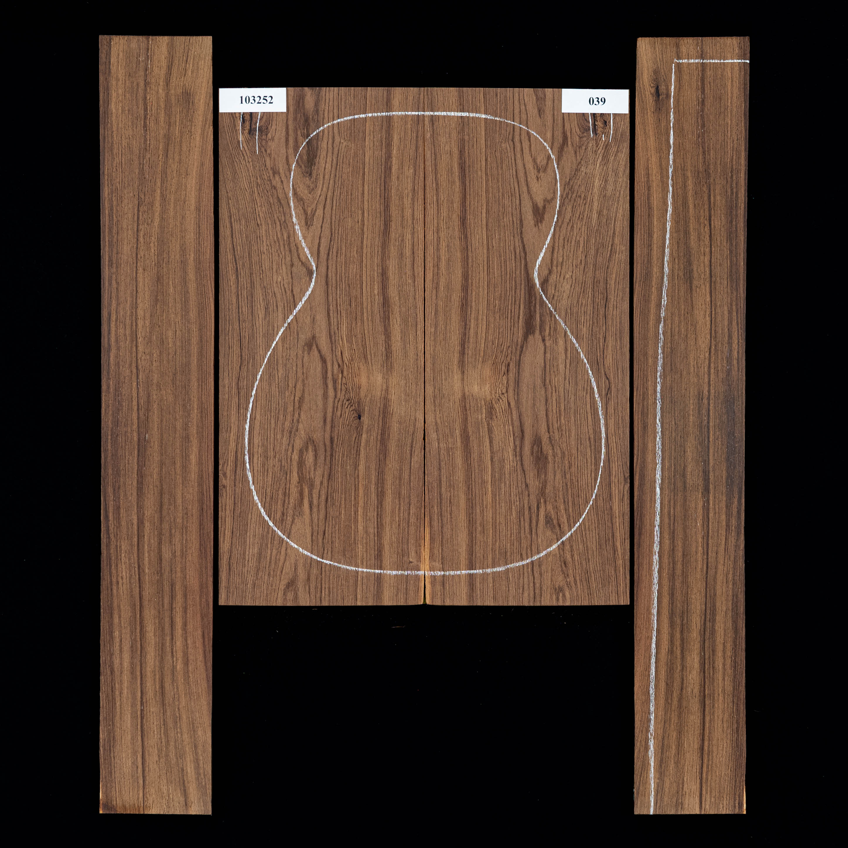 Madagascar Rosewood Back + Side Set - 039 - StewMac