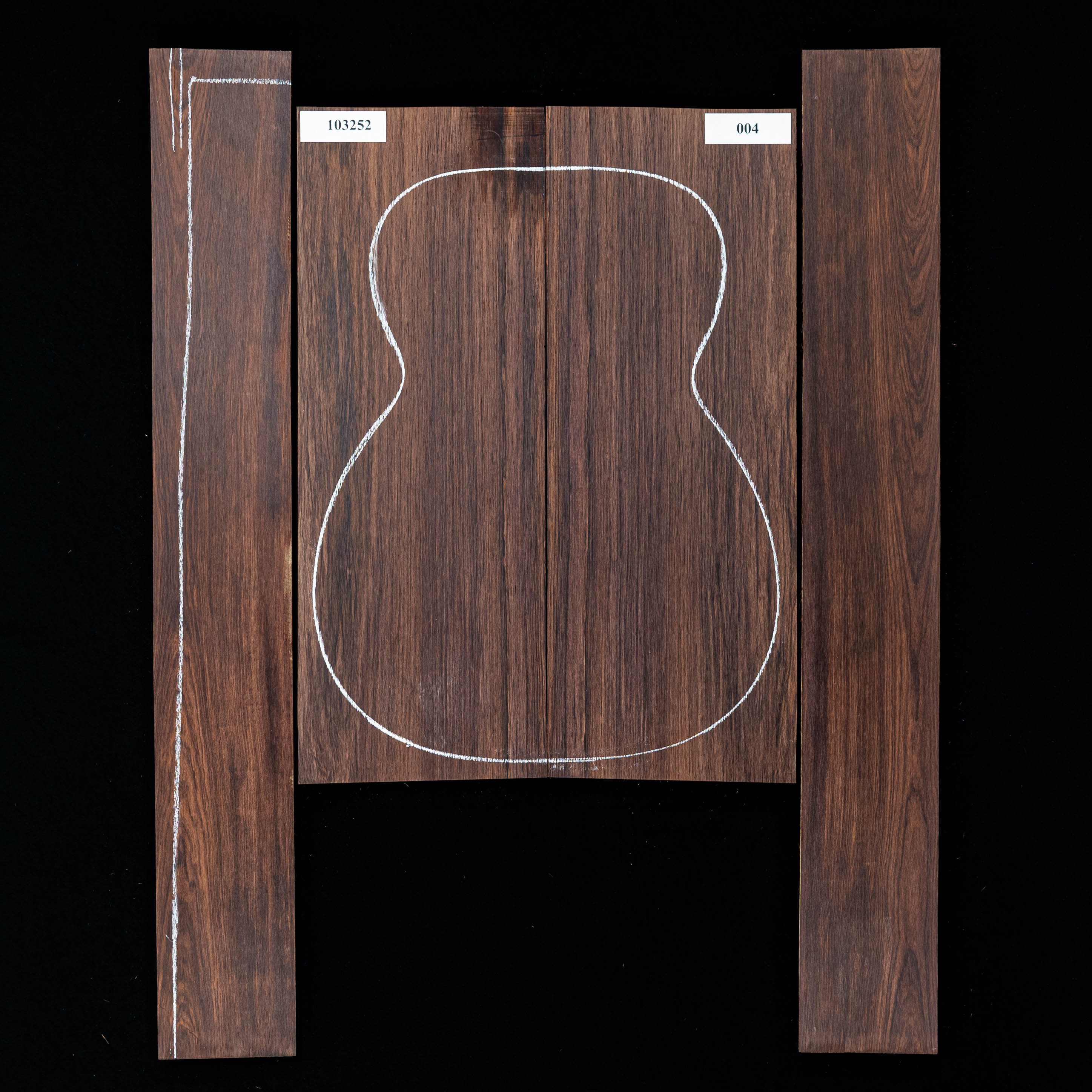 Madagascar Rosewood Back + Side Set - 004 - StewMac