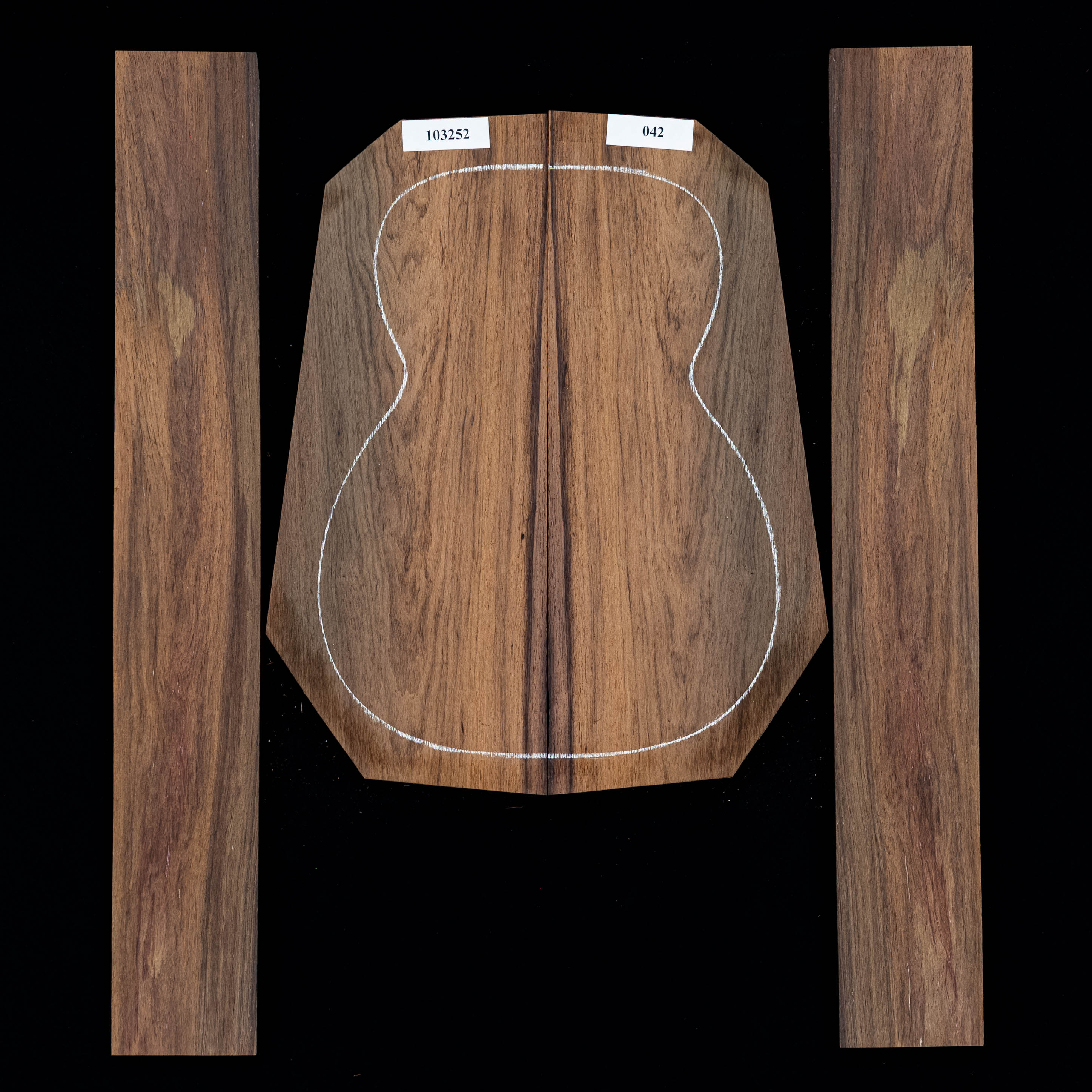 Madagascar Rosewood Back + Side Set - 042 - StewMac