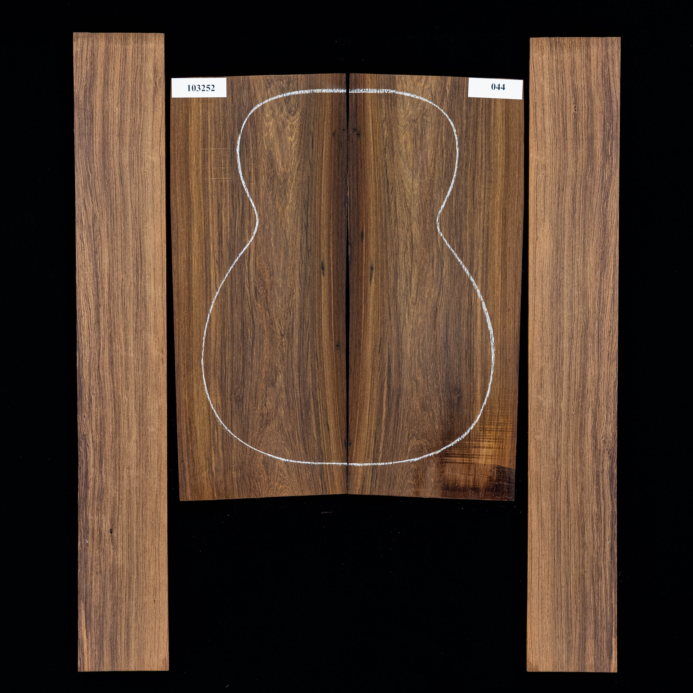 Madagascar Rosewood Back + Side Set - 044 - StewMac
