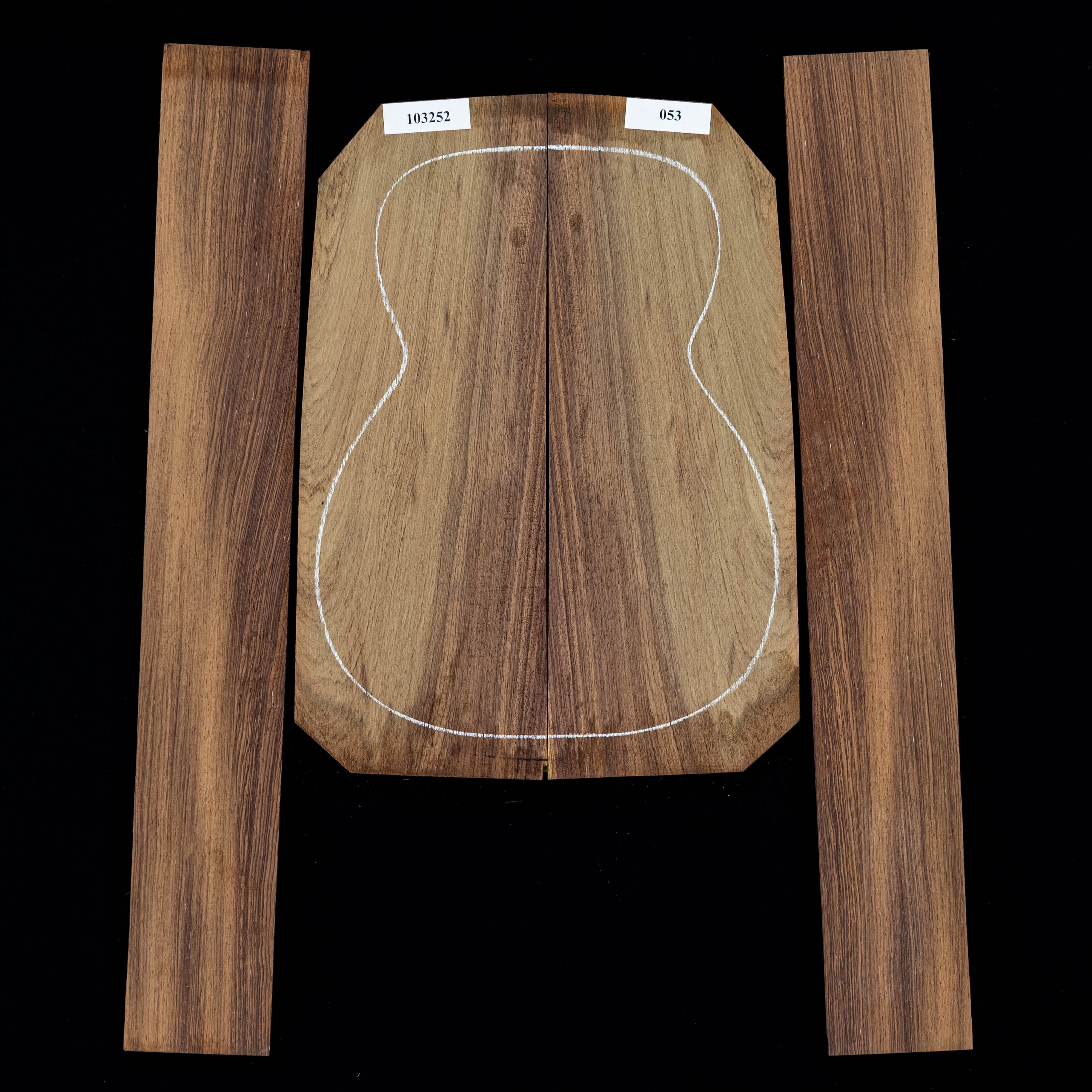 Madagascar Rosewood Back + Side Set - 053 - StewMac